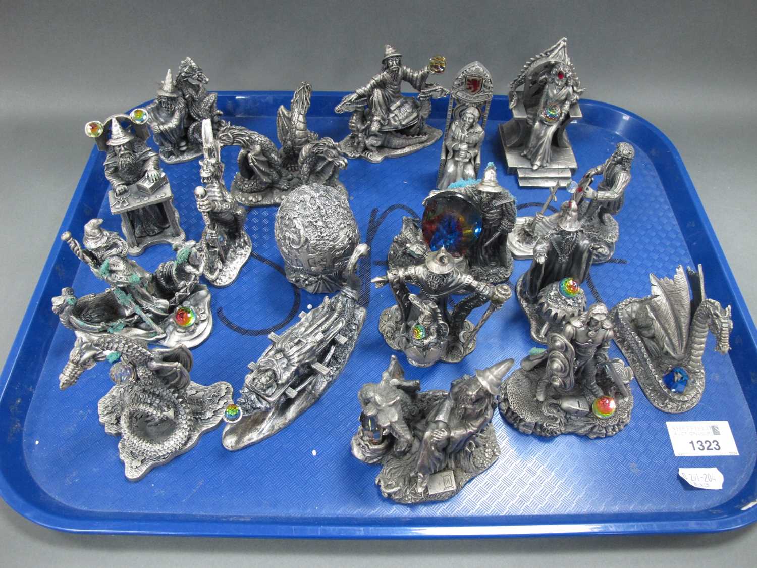 Lot 1323 - The Tudor Mint Myth and Magic Figurines:-