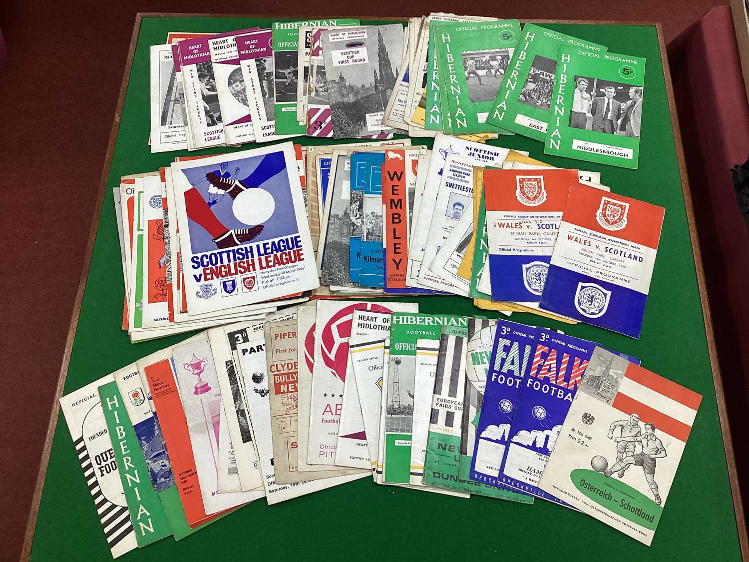 Lot 762 - Scottish Programmes 1960's and Earlier,