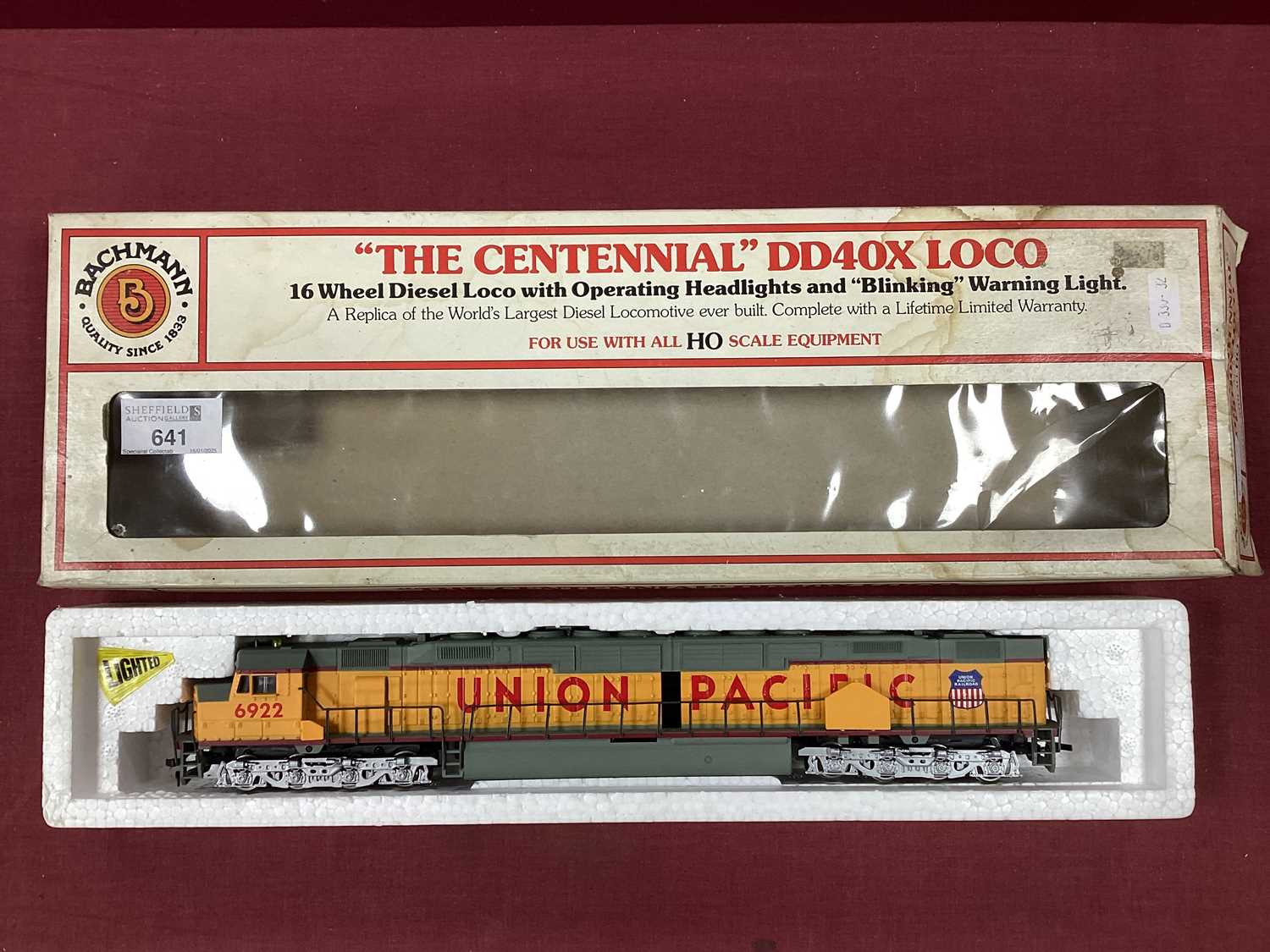Lot 641 - Bachmann HO scale "Centennial DD40X diesel