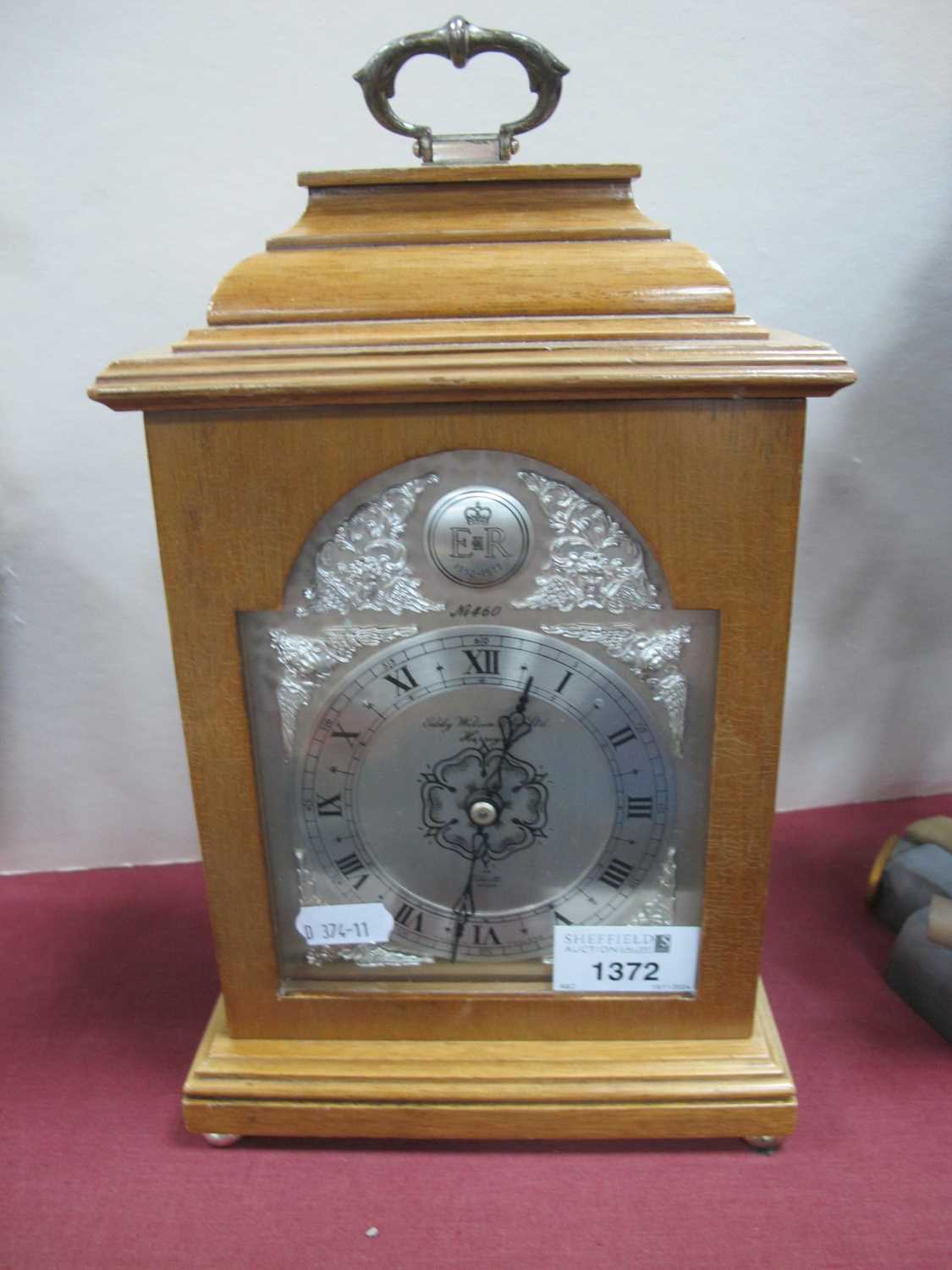 Lot 1372 - Elliott Cased Mantle Clock, commemorating