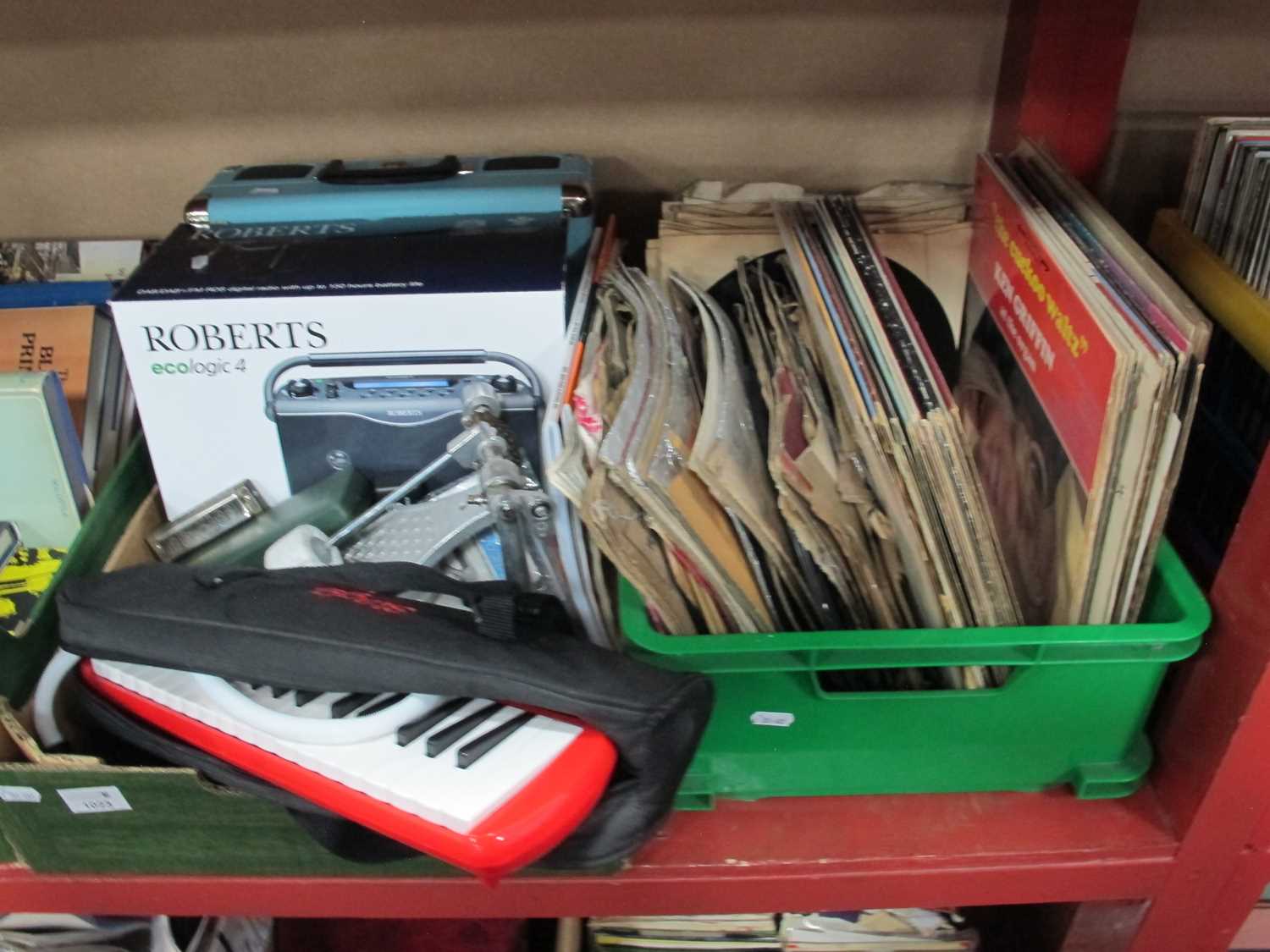 Lot 1023 - Bush classic turntable in case, Robert's