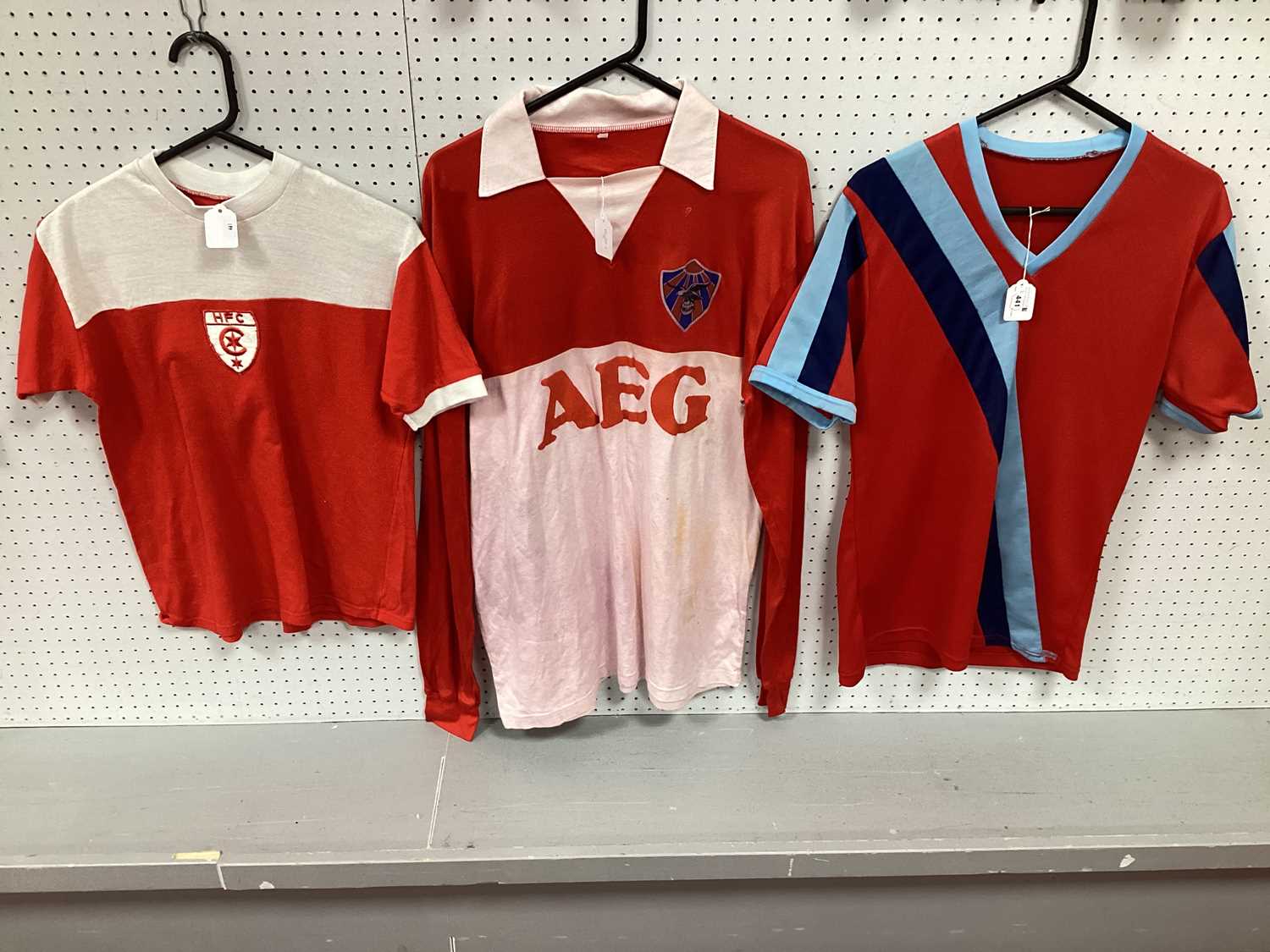 Lot 441 - 1970's Match Worn Football Shirts