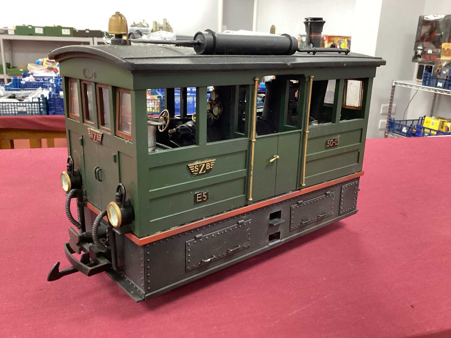Lot 672 - G Scale Steam Outline Tram Engine, no 50-13,