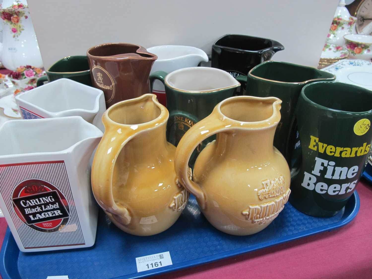 Lot 1161 - Breweriana Advertising Water Jugs, Carling