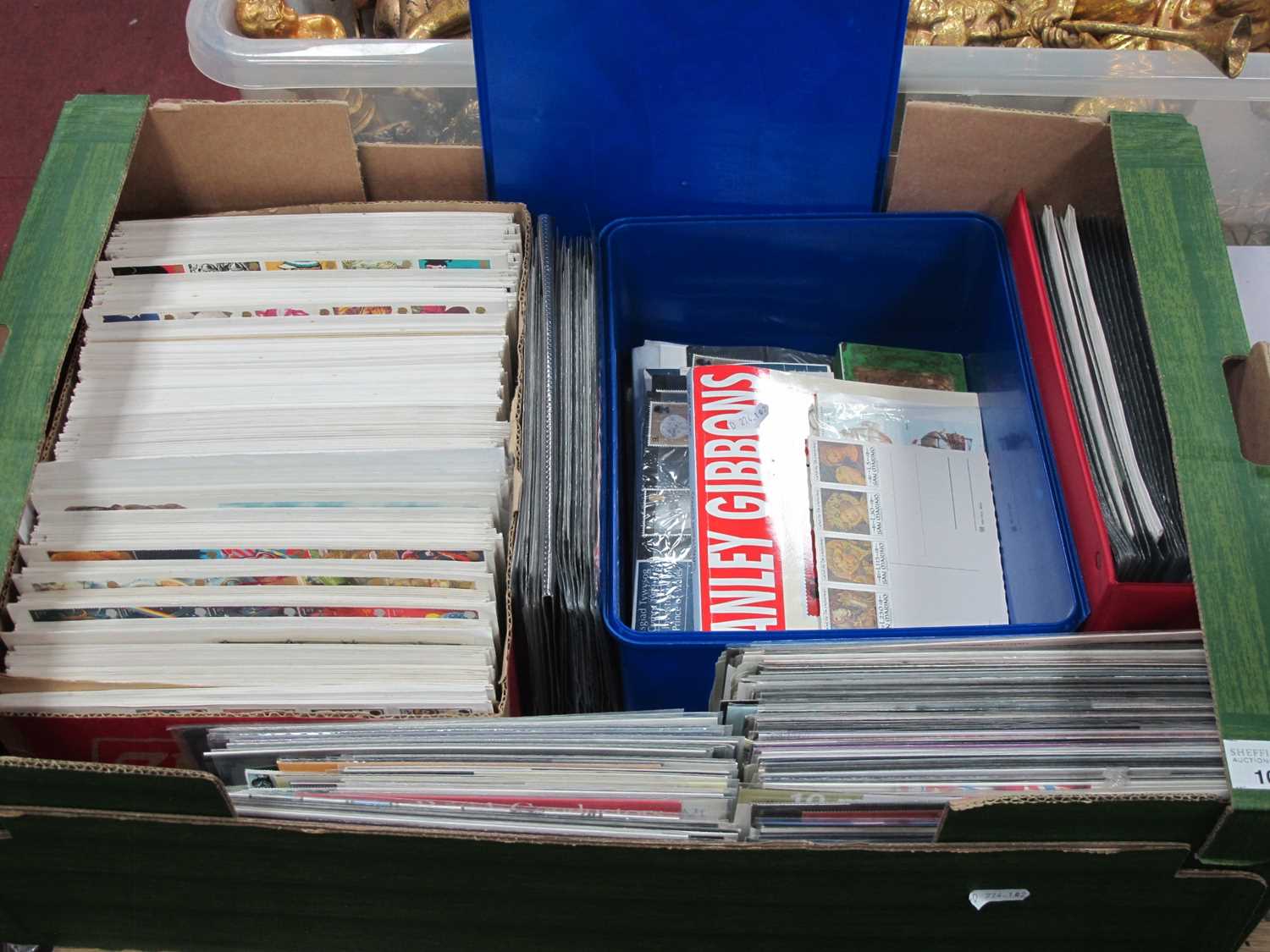 Lot 1104 - Stamps; A Collection of Over 350 G.B First