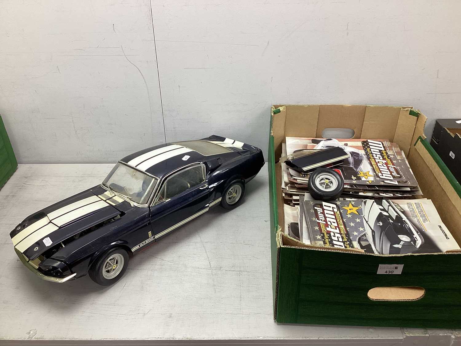 Lot 430 - A Mostly Constructed 1:8 Scale Metal Model