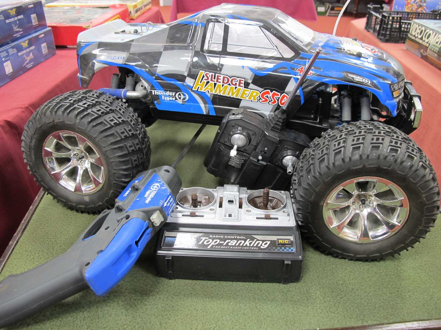 Lot 526 - A 1:8th scale Radio Controlled Nitro Powered