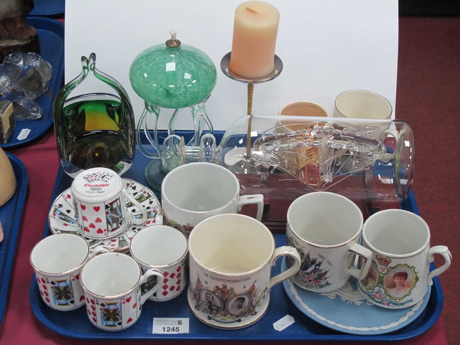 Lot 1245 - Viners Stuart Devlin Candlestick.