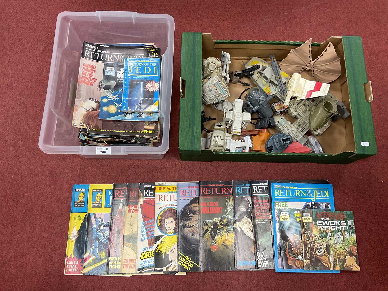 Lot 768 - A Collection of Orginal Star Wars Trilogy