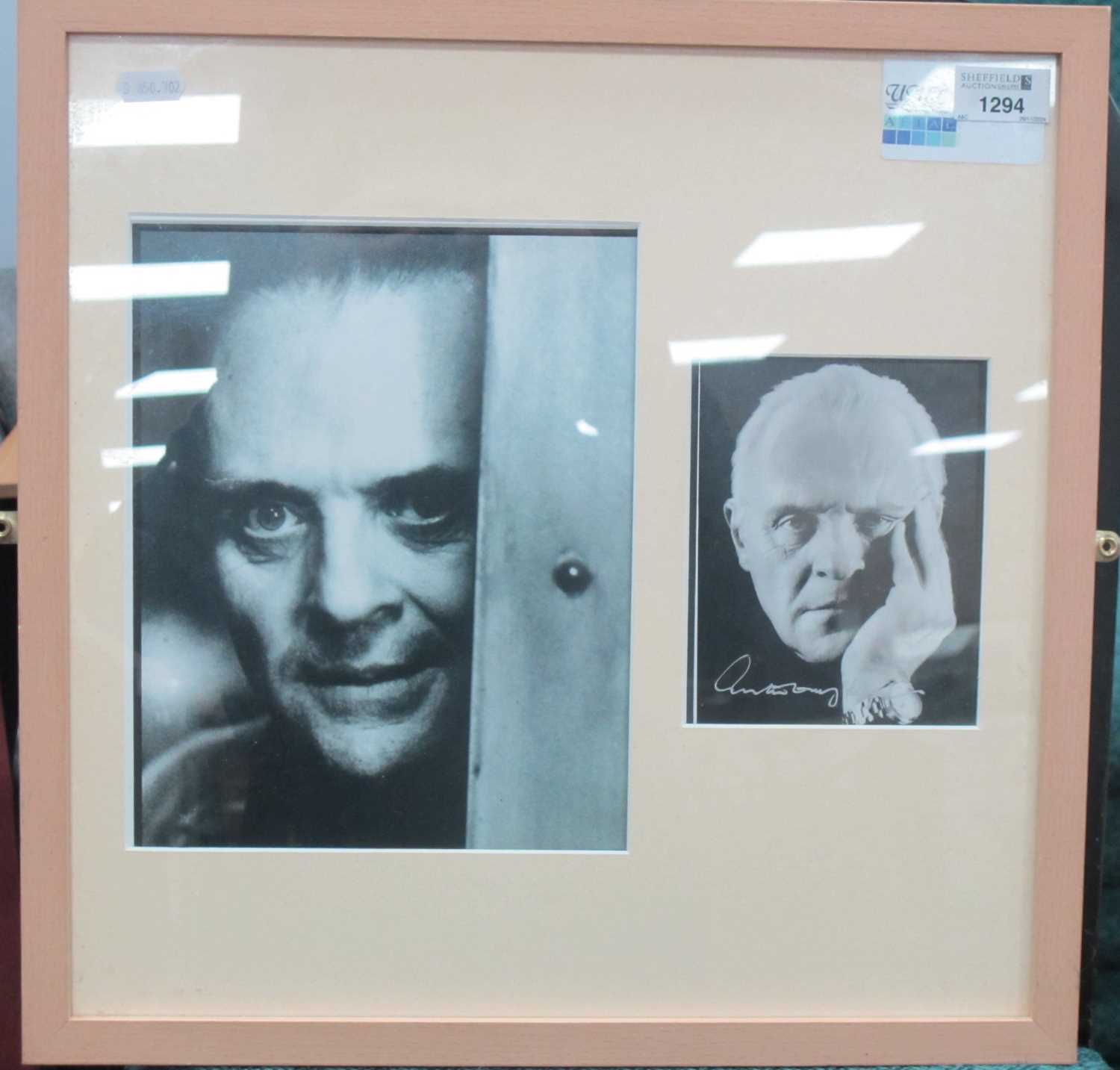 Lot 1294 - Anthony Hopkins Autograph, silver pen