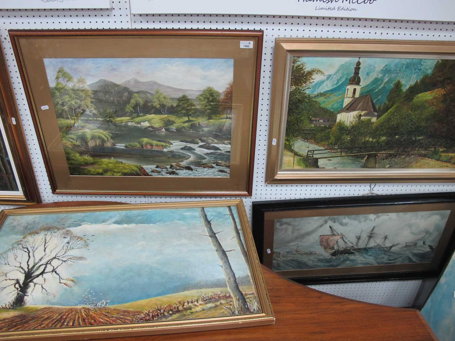 Lot 1465 - Joy Shaw (Hinkley Artist) Stepping Stones,