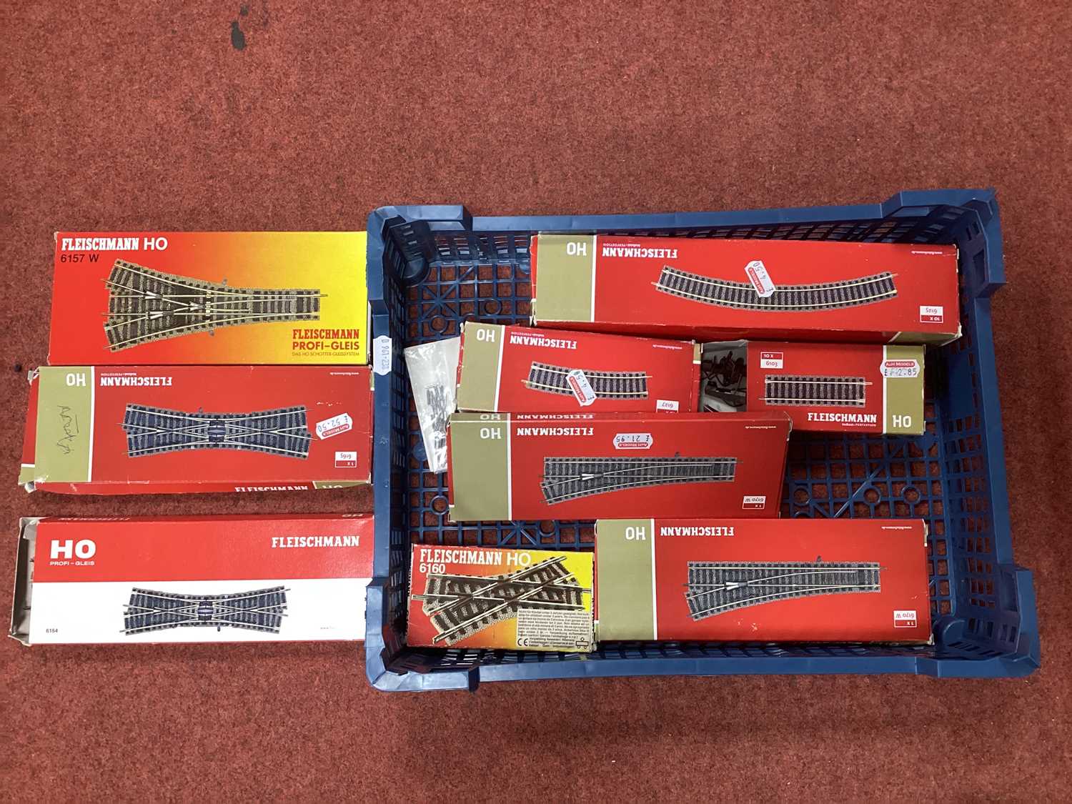 Lot 65 - A Quantity of Fleischmann HO Scale Track,