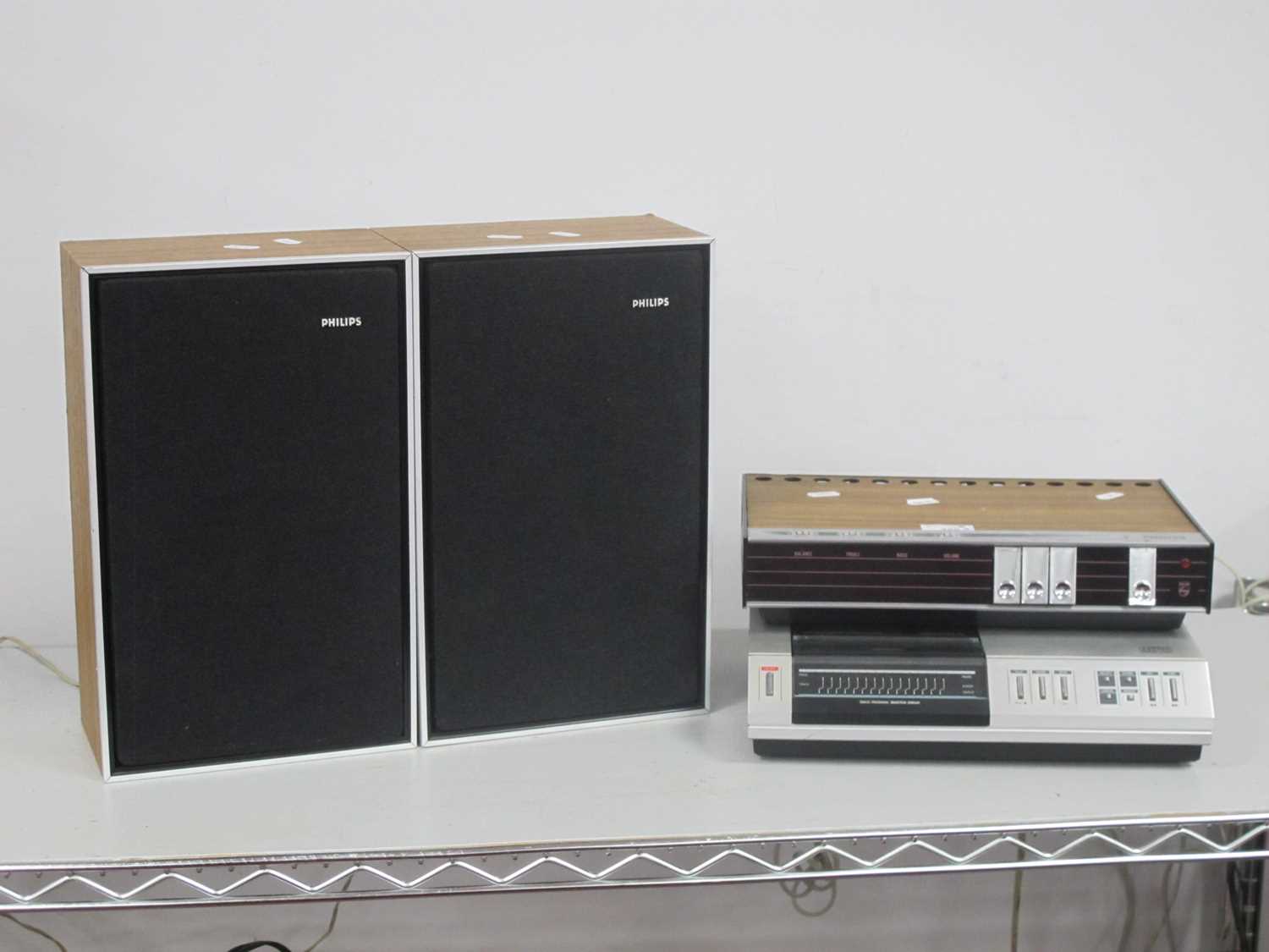 Lot 329 - Philips Audio System, vintage receiver,