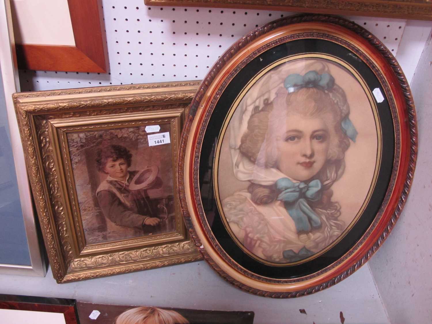 Lot 1441 - After H. Kretzschmar, Boy Begging By