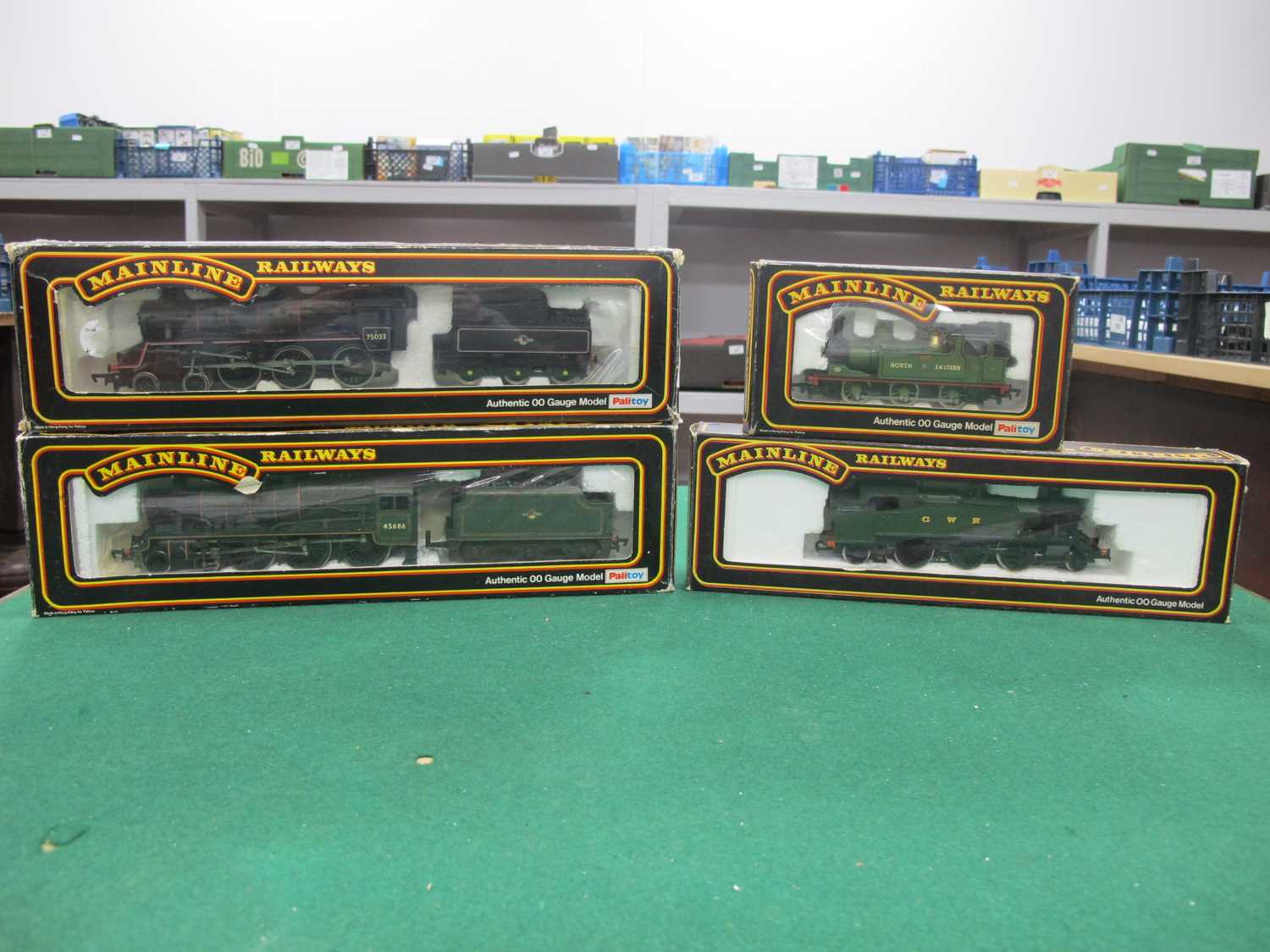 Lot 167 - Four Boxed OO Gauge Steam Locomotives by