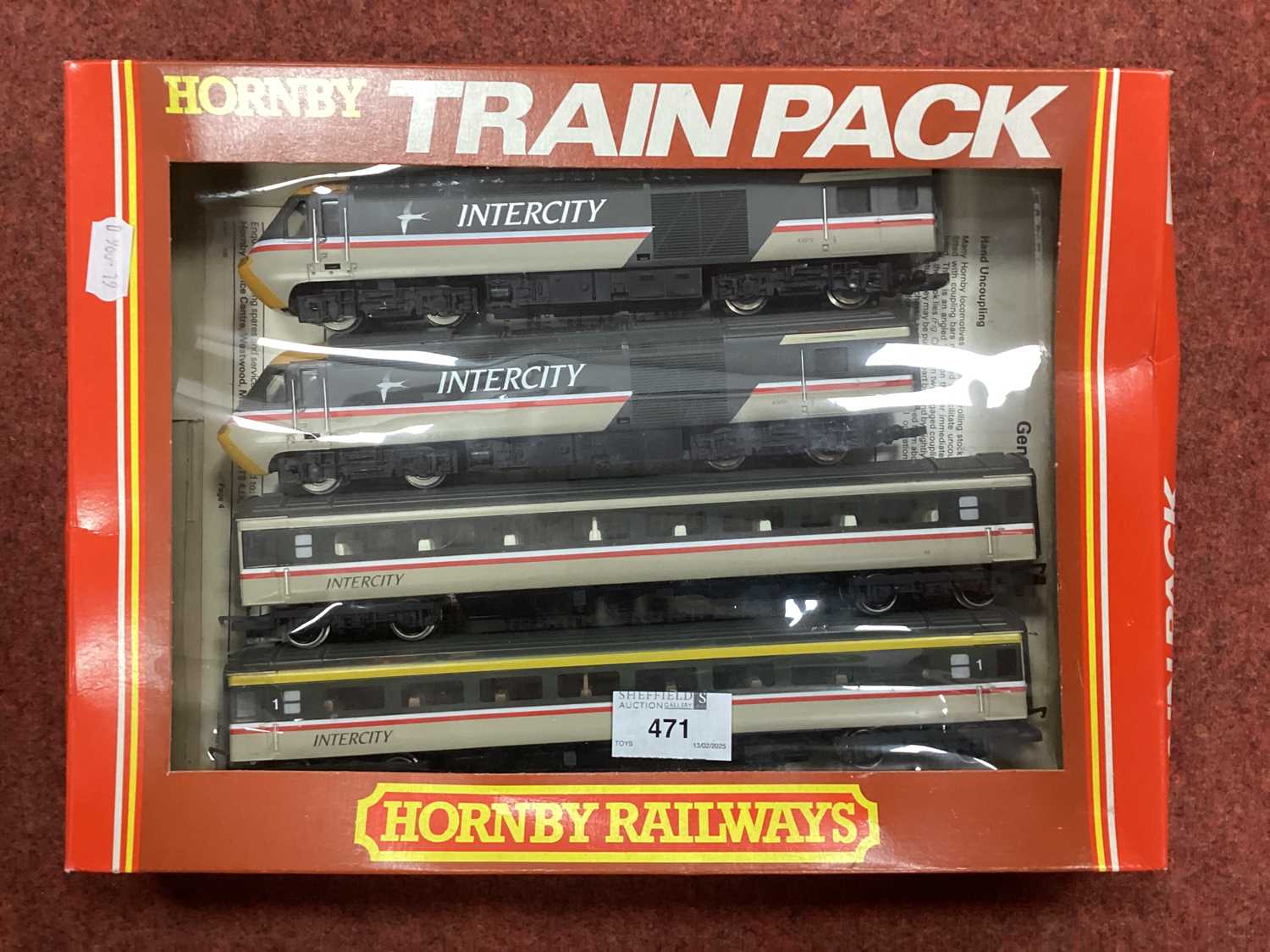Lot 471 - Hornby OO gauge High Speed Train 4-car train