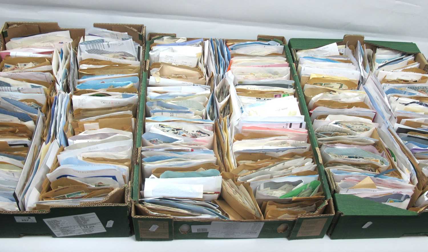 Lot 257 - Stamps; A massive sorter accumulation of