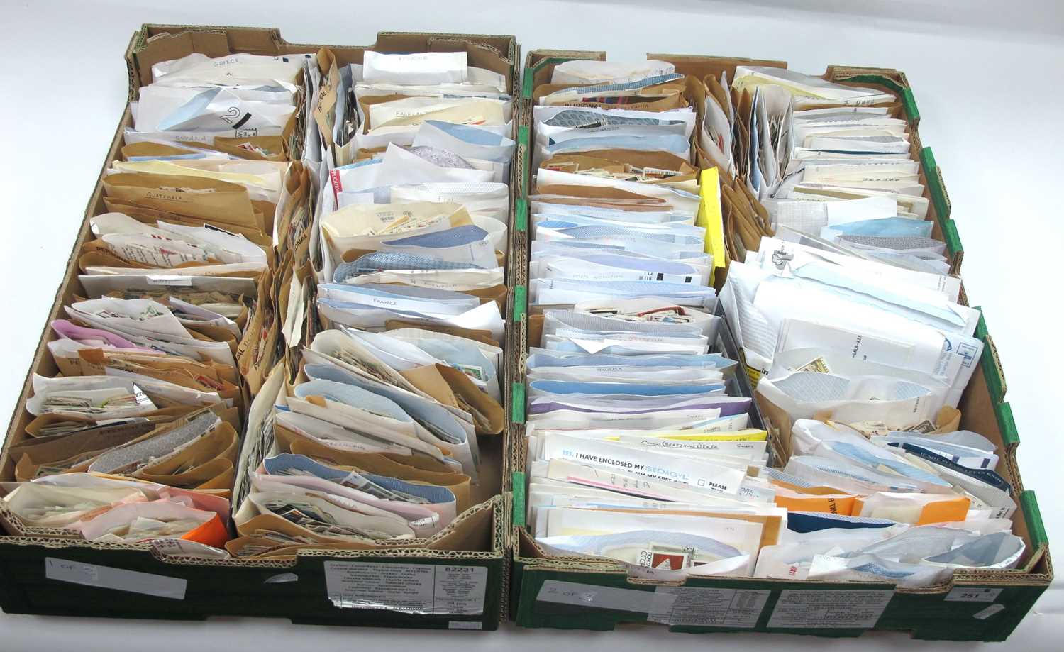 Lot 251 - Stamps; A massive sorter accumulation of