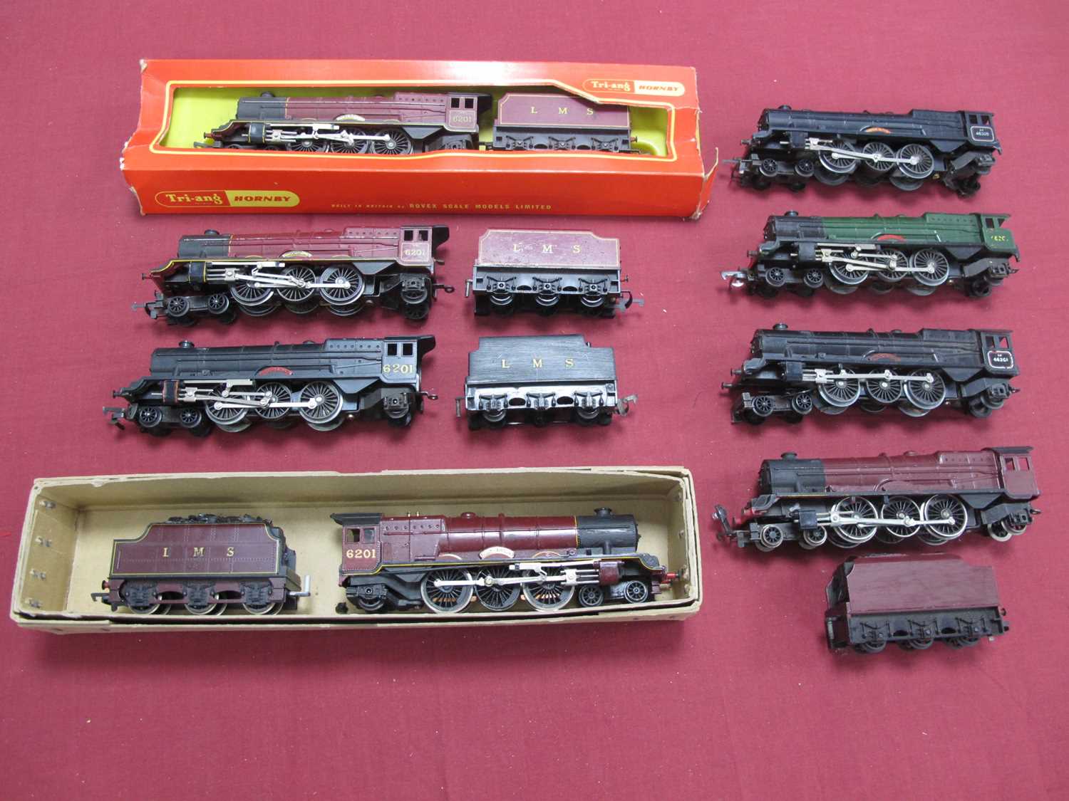 Lot 357 - Eight OO Gauge Princess Pacific Locomotives