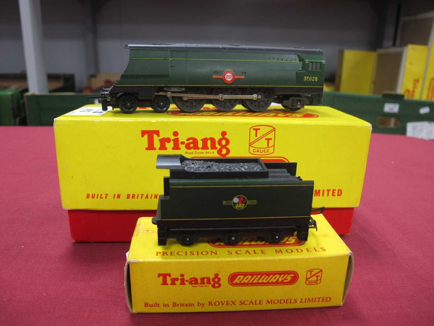 Lot 412 - Boxed Triang TT Merchant Navy Class