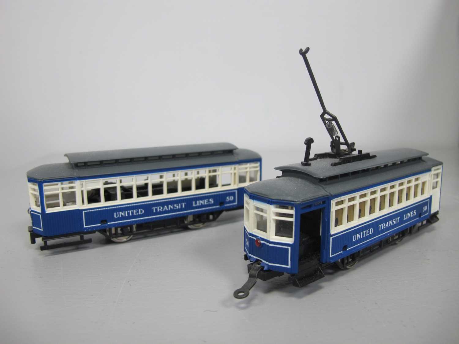 Lot 430 - HO Scale Four Wheel Tram and Trailer by