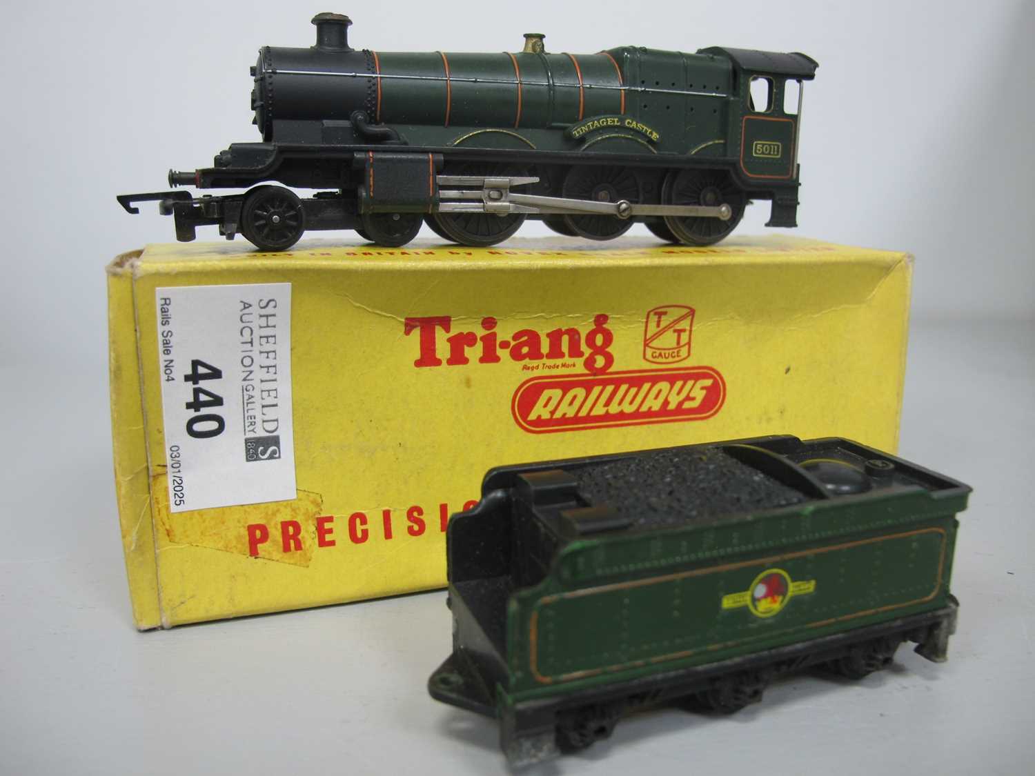 Lot 440 - Triang TT Boxed Tintagel Castle Locomotive