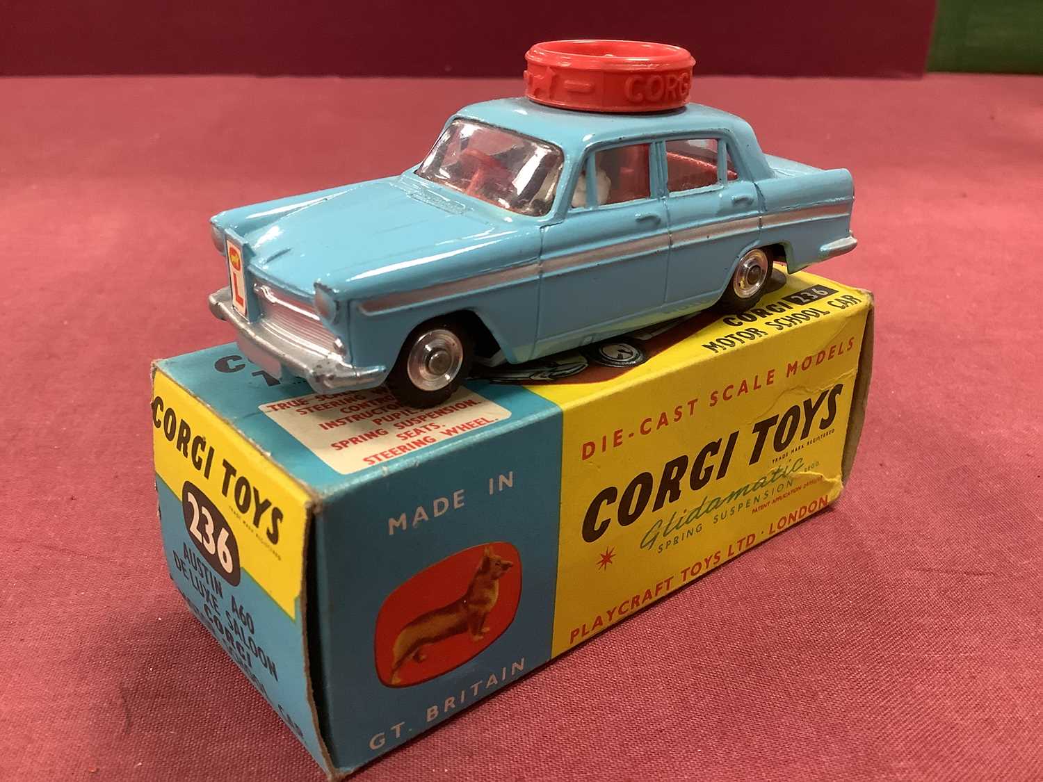 Lot 747 - Corgi Toys No 236 Motor School Car, overall