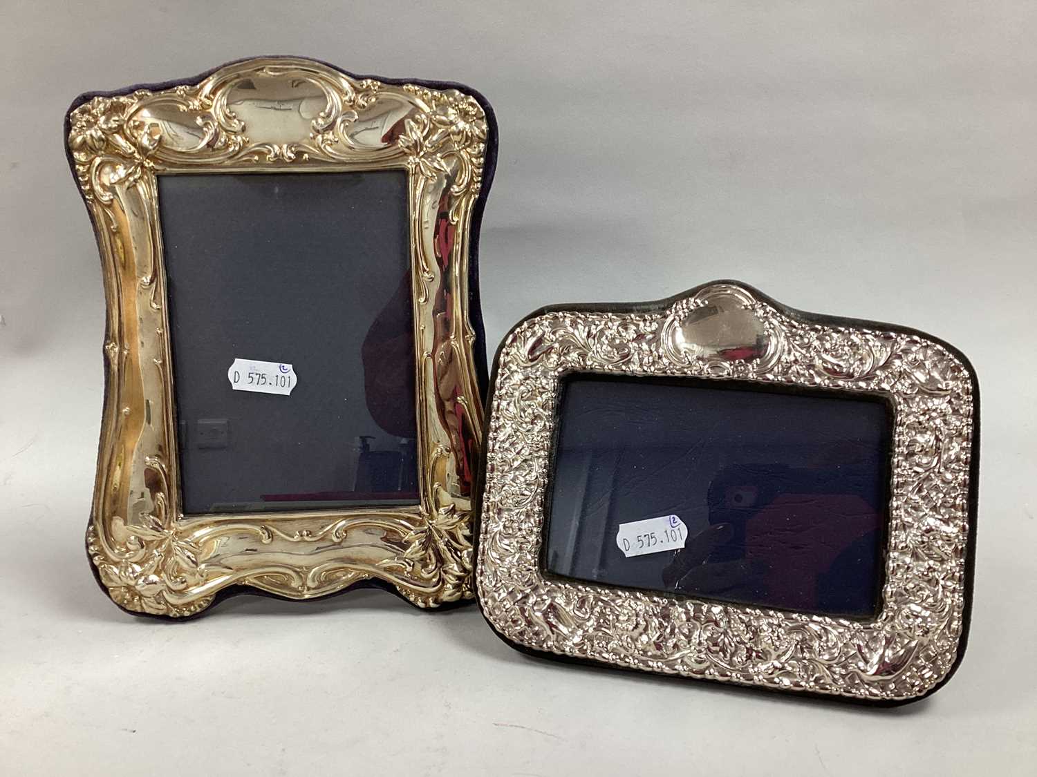 Lot 132 - Keyford Frames Ltd; A Hallmarked Silver