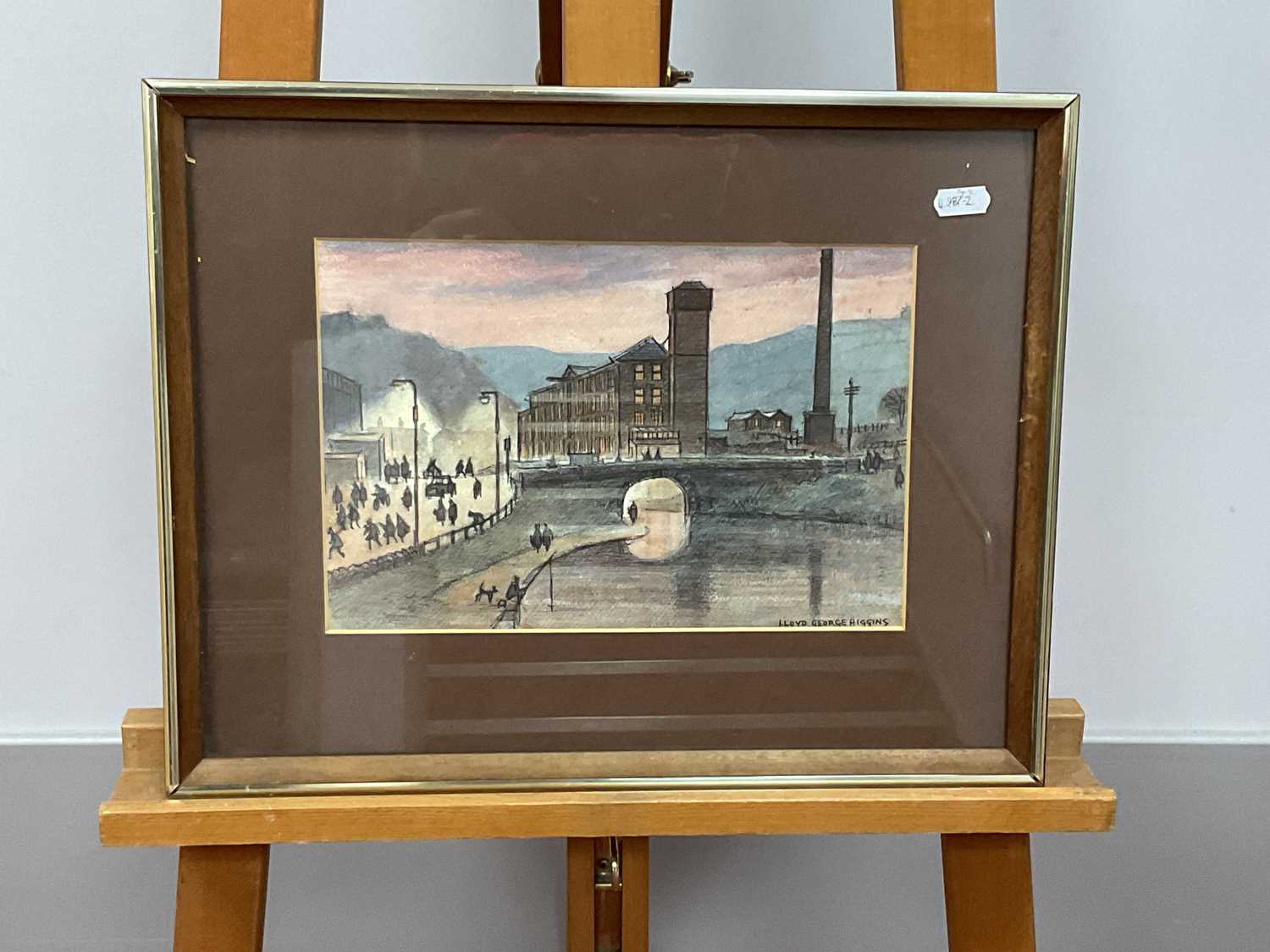 Lot 1163 - LLOYD GEORGE HIGGINS (Northern Artist, 1912-