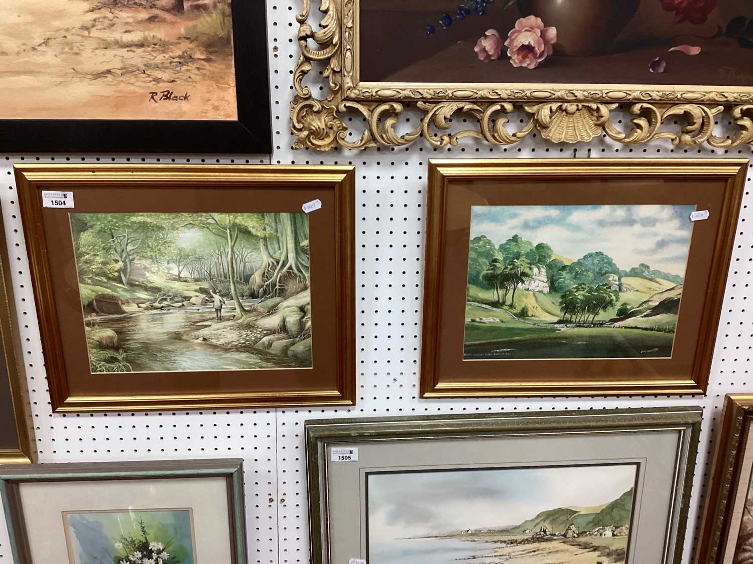 Lot 1482 - Eric Goodliffe 'The Fly Fisher',