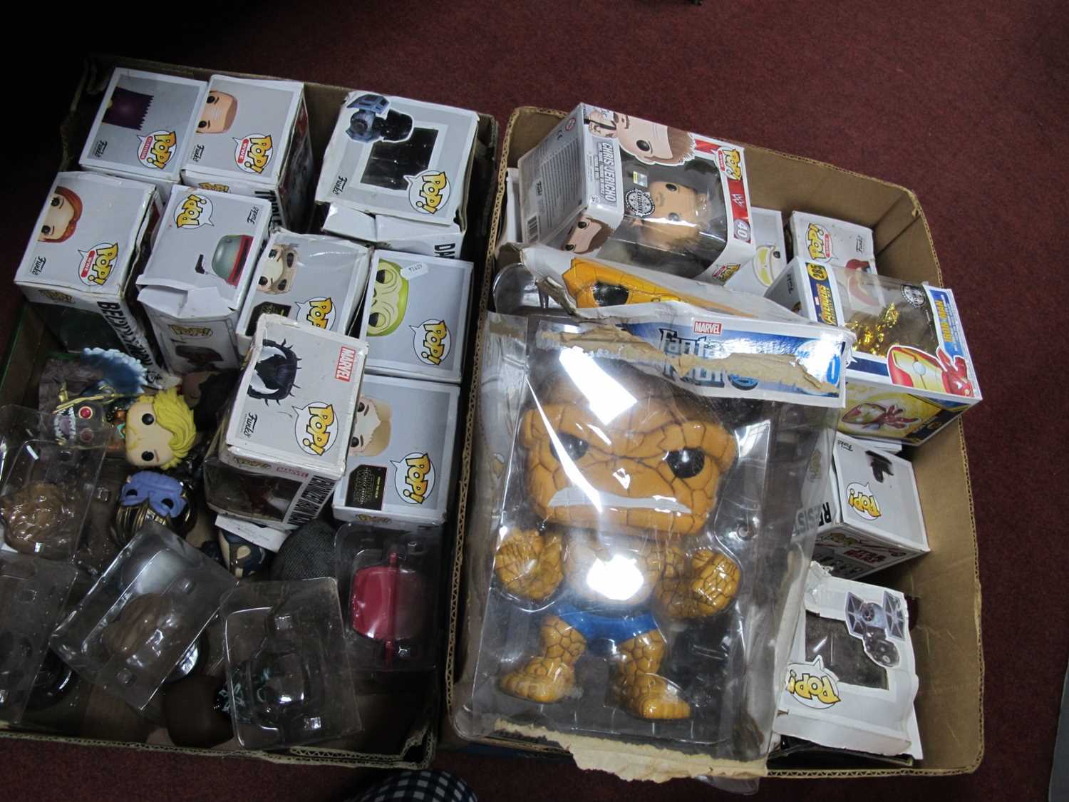 Lot 1115 - Funko Pop vinyl and bobble-head figurines