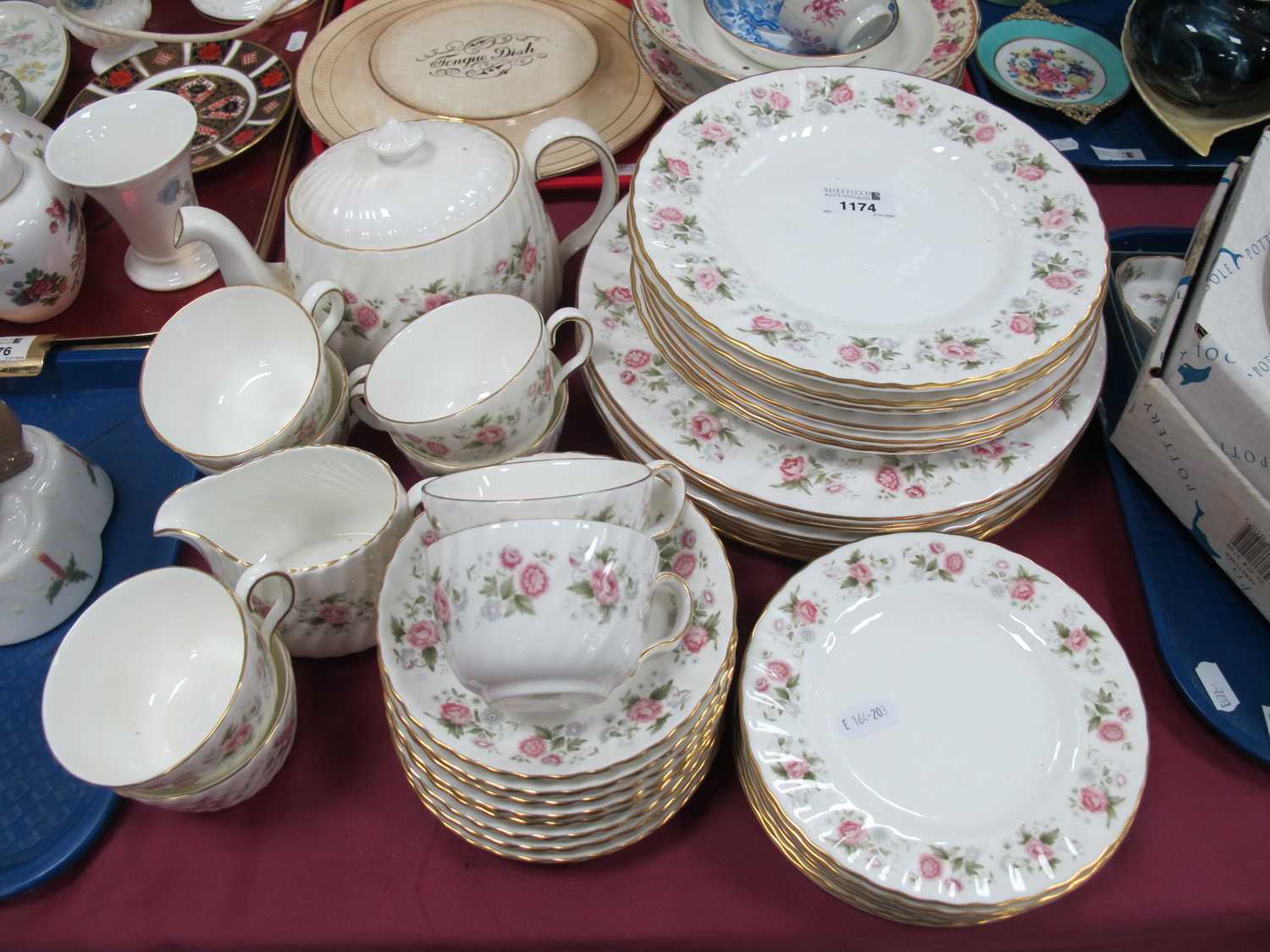 Lot 1174 - Minton 'Spring Bouquet' Pattern China