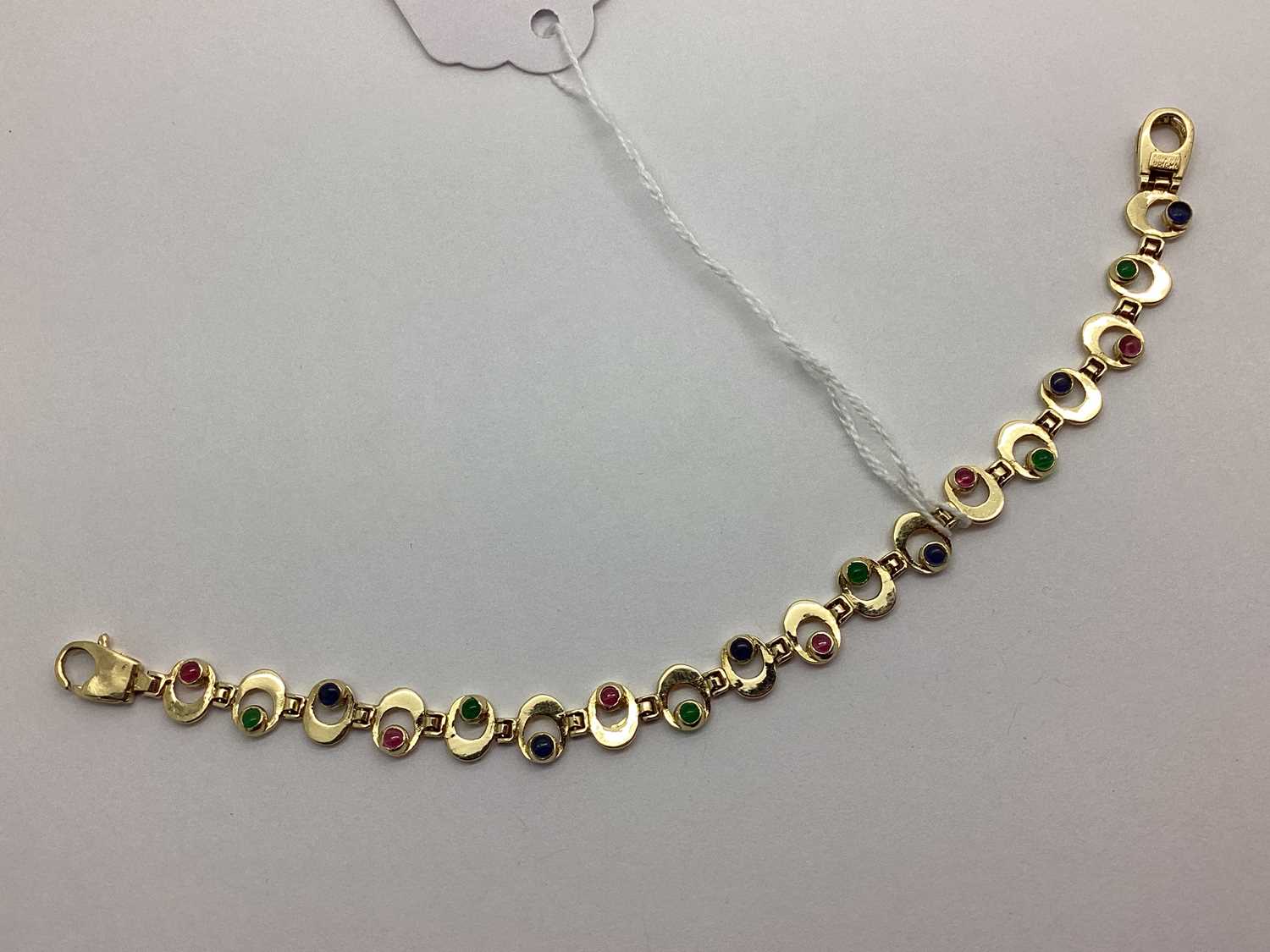 Lot 530 - A Modern Bracelet, of Modernist style with