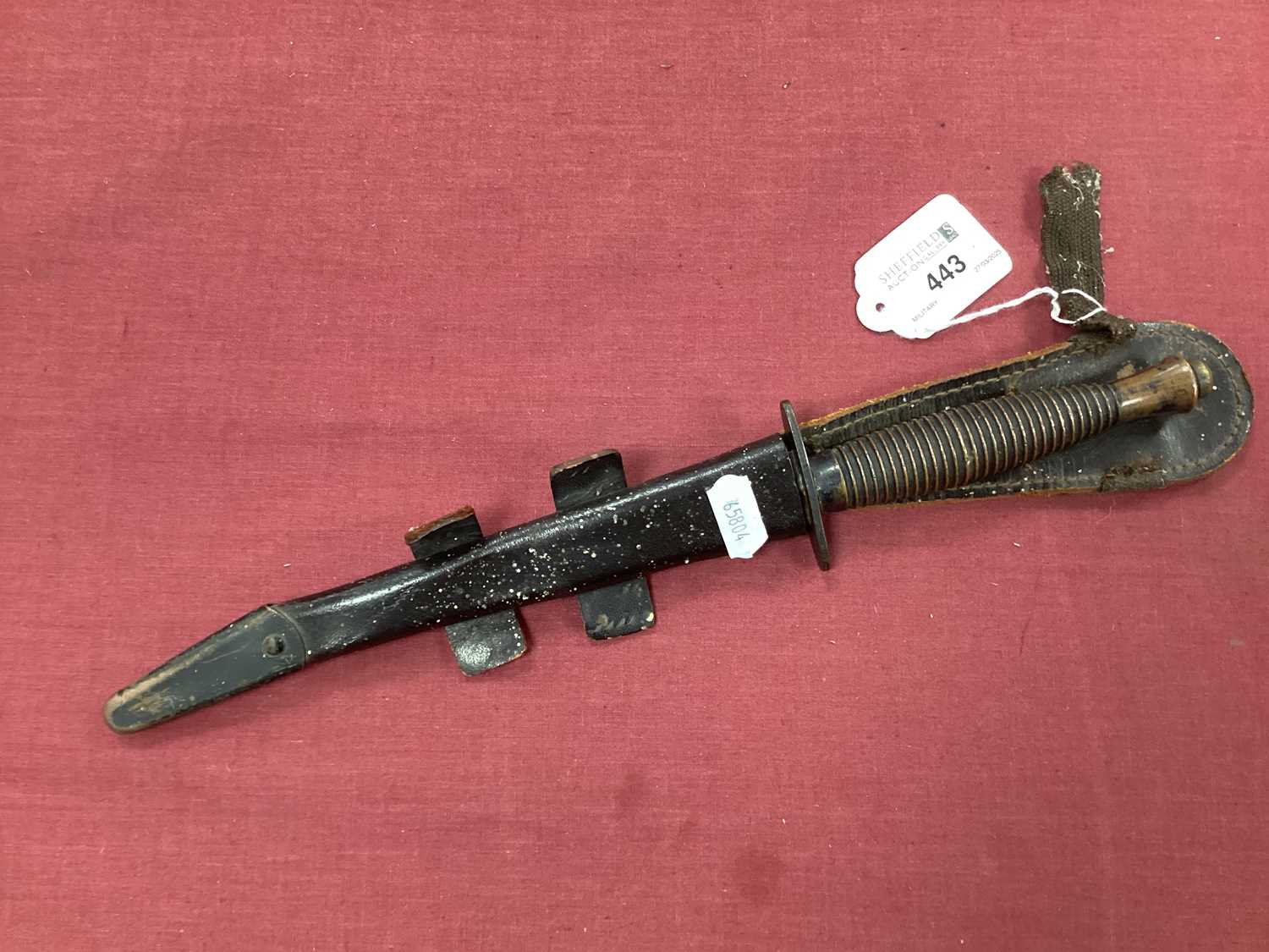 Lot 443 - Fairbairn Sykes Fighting Knife 3rd Pattern,