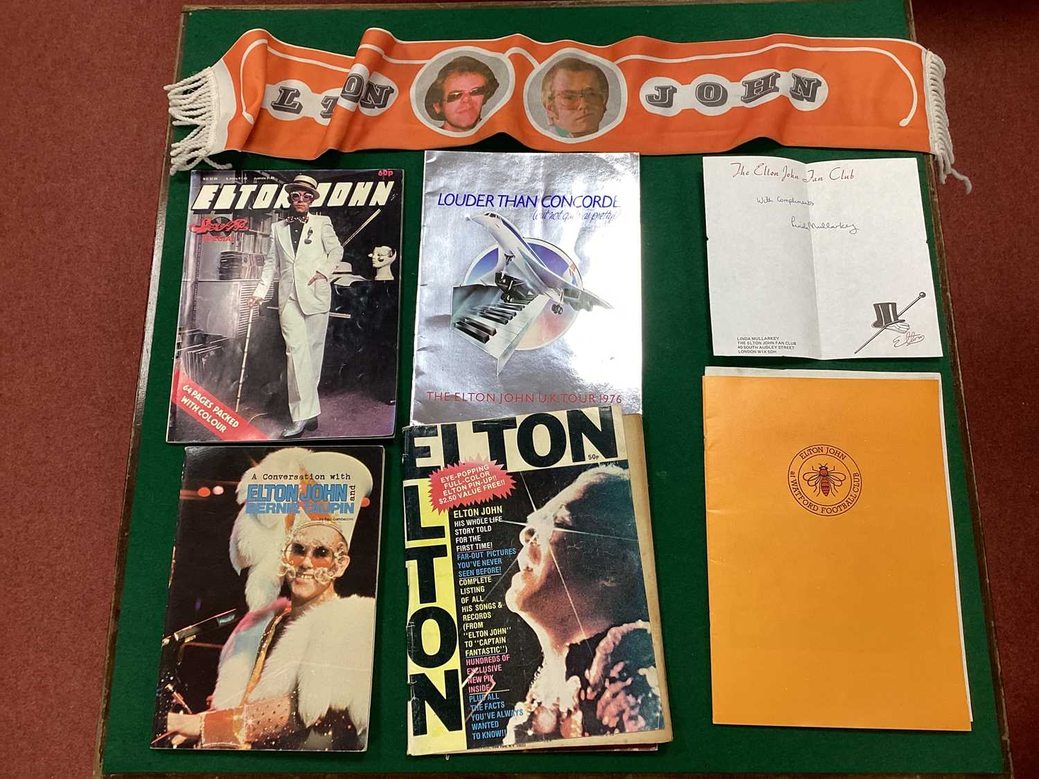 Lot 501 - Elton John Collection, includes 'The Captain