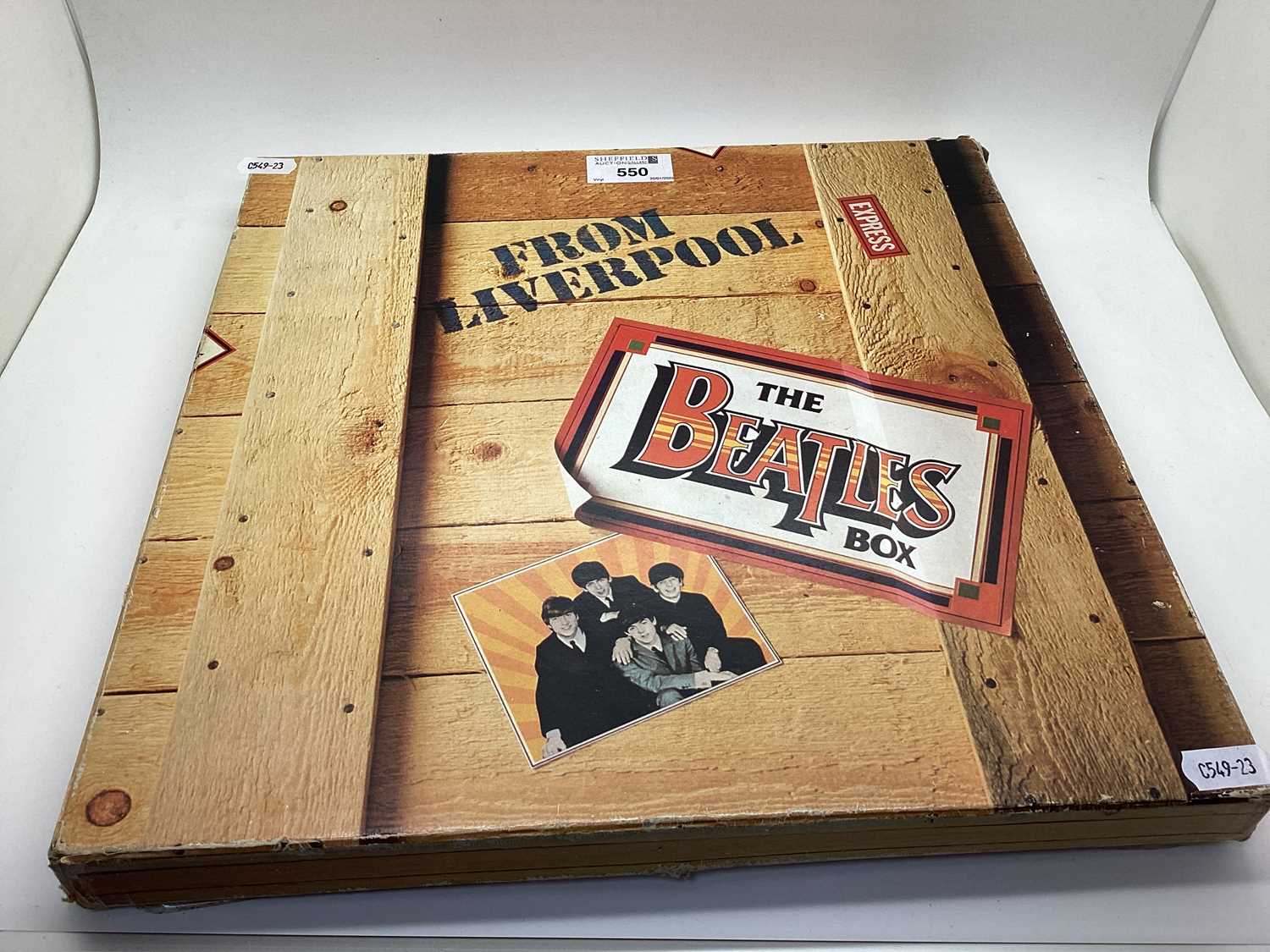 Lot 550 - The Beatles - From Liverpool The Beatles Box