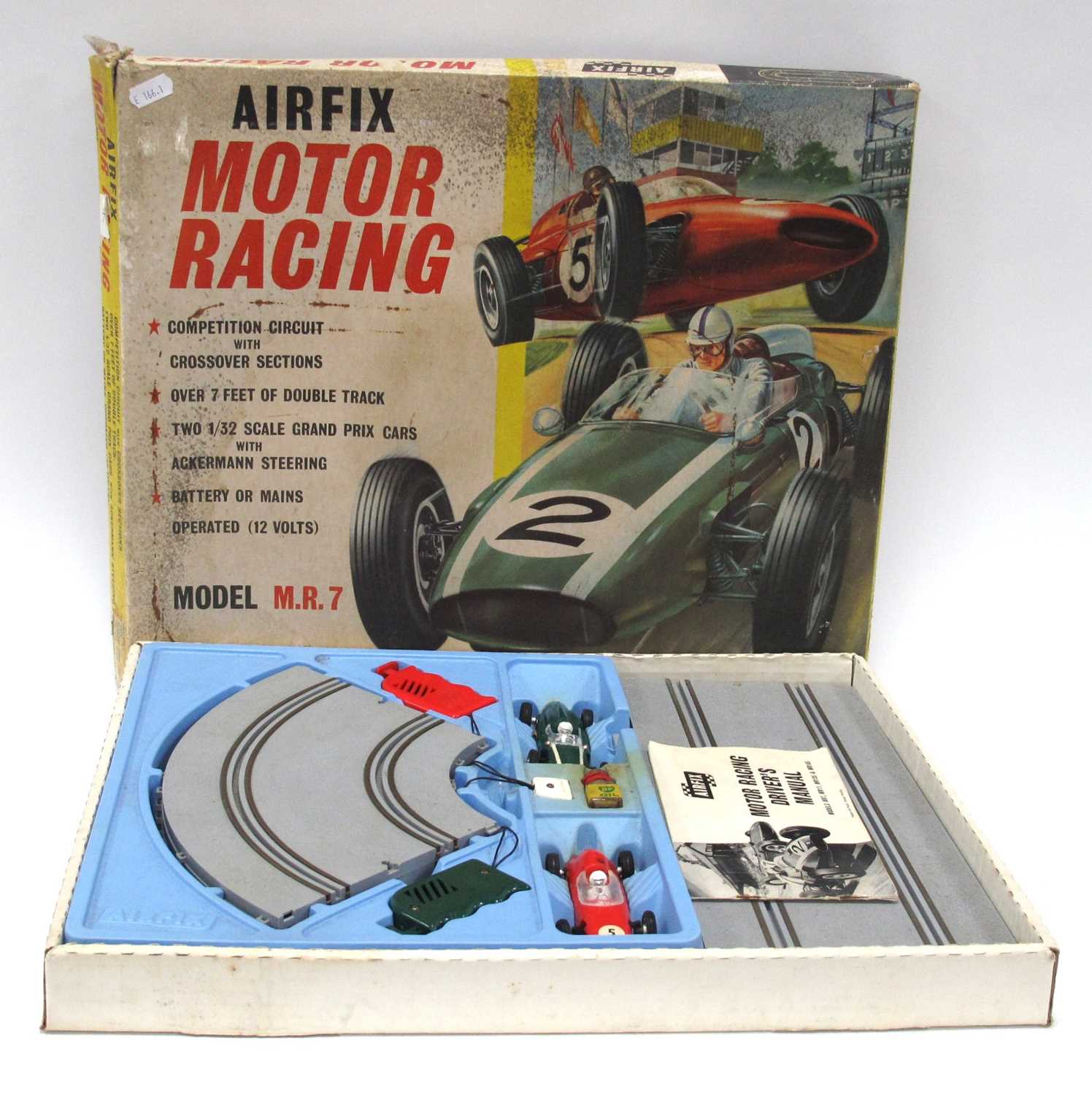 Lot 1363 - Airfix Motor Racing Slot Car Set, model M.R.