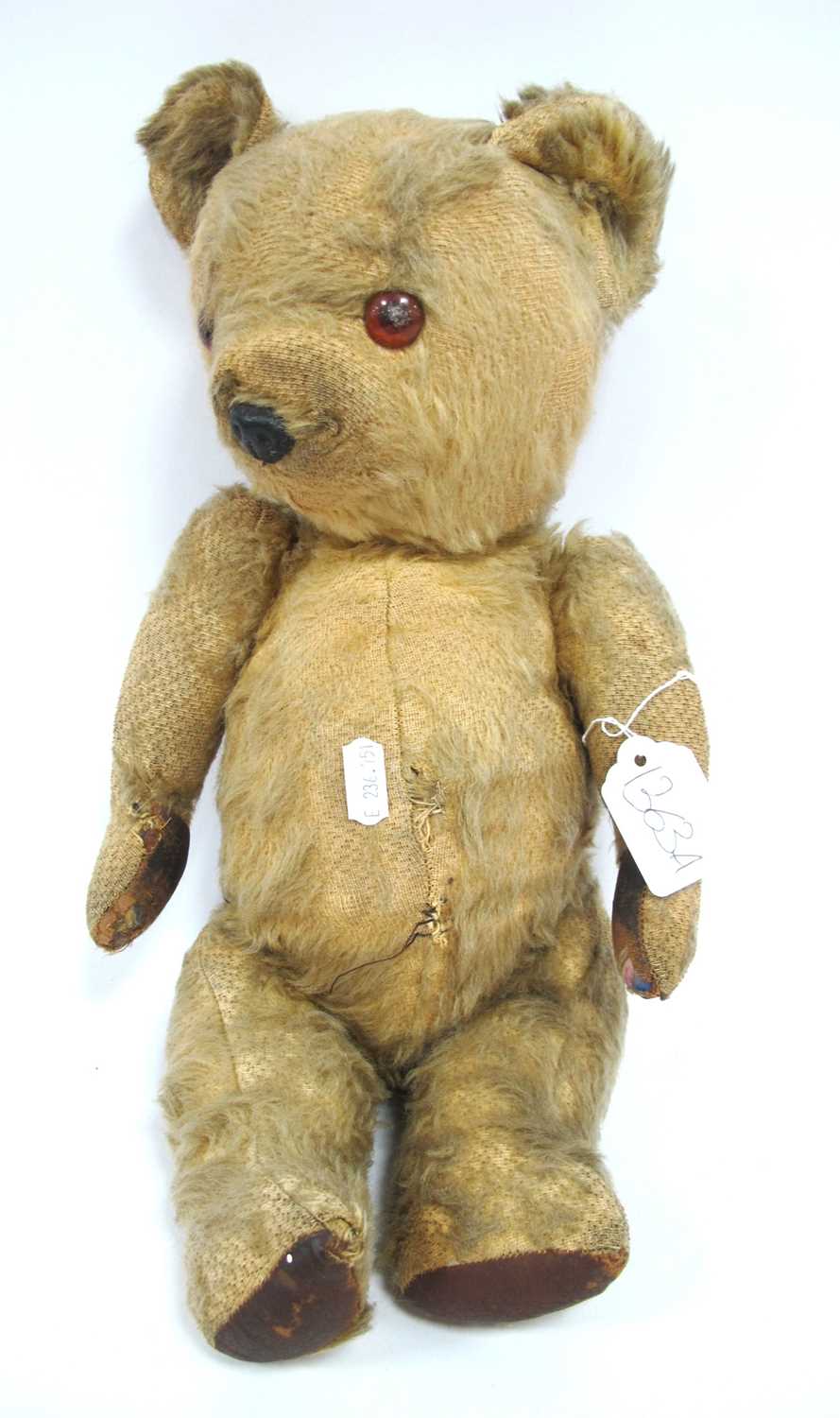 Lot 1363 - Teddy Bear, circa mid-XX Centry gold plush