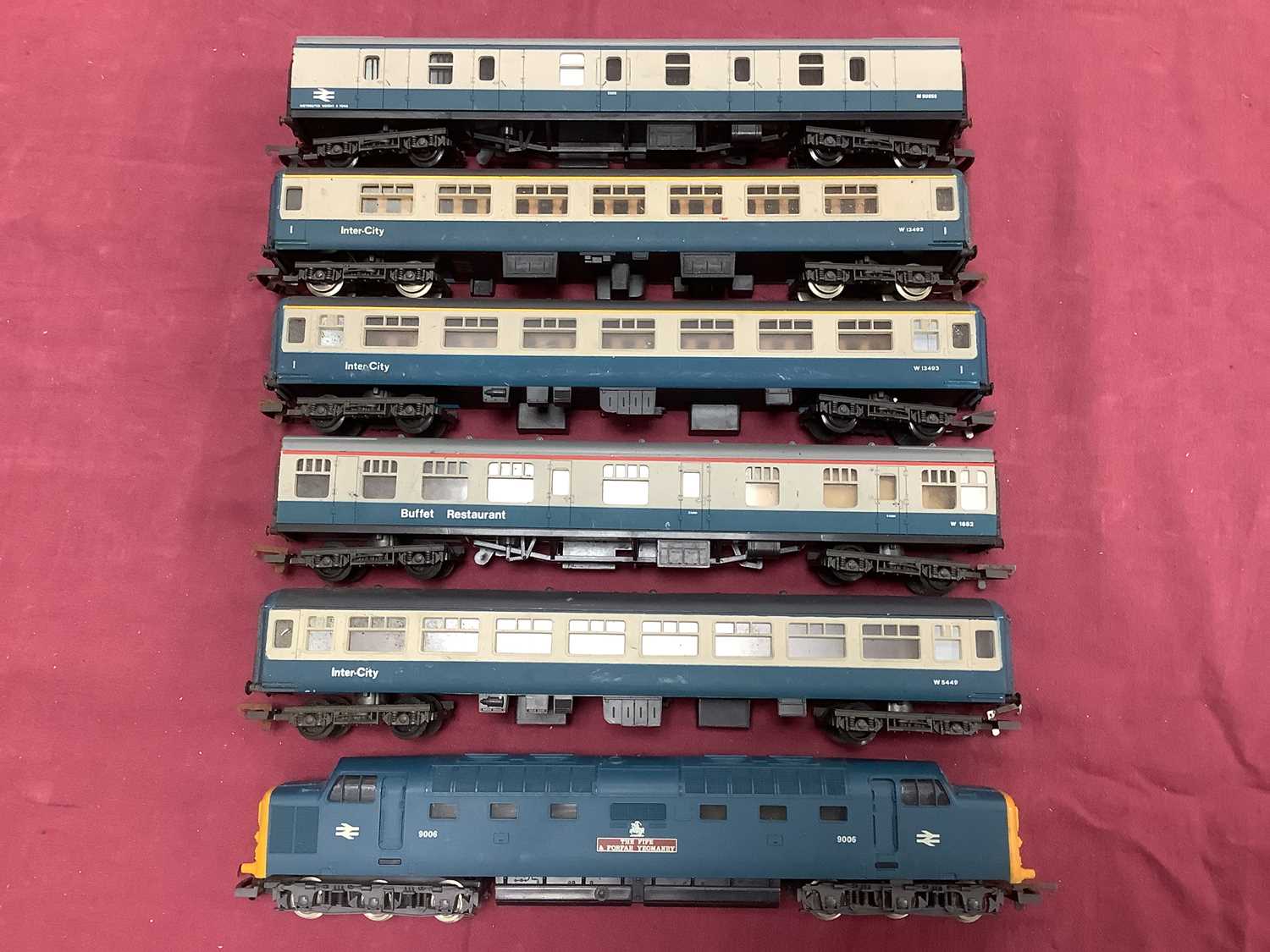 Lot 735 - A Lima 00 gauge BR Blue Deltic diesel