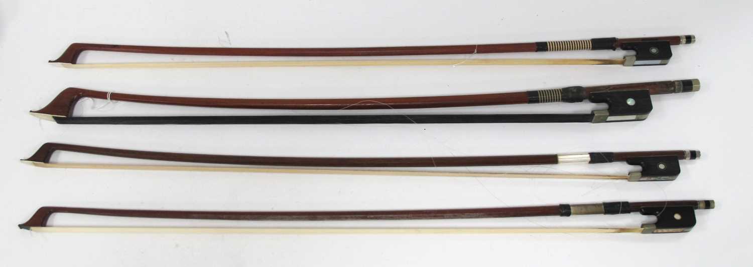 Lot 1339 - Bows for Stringed Instruments- cello,