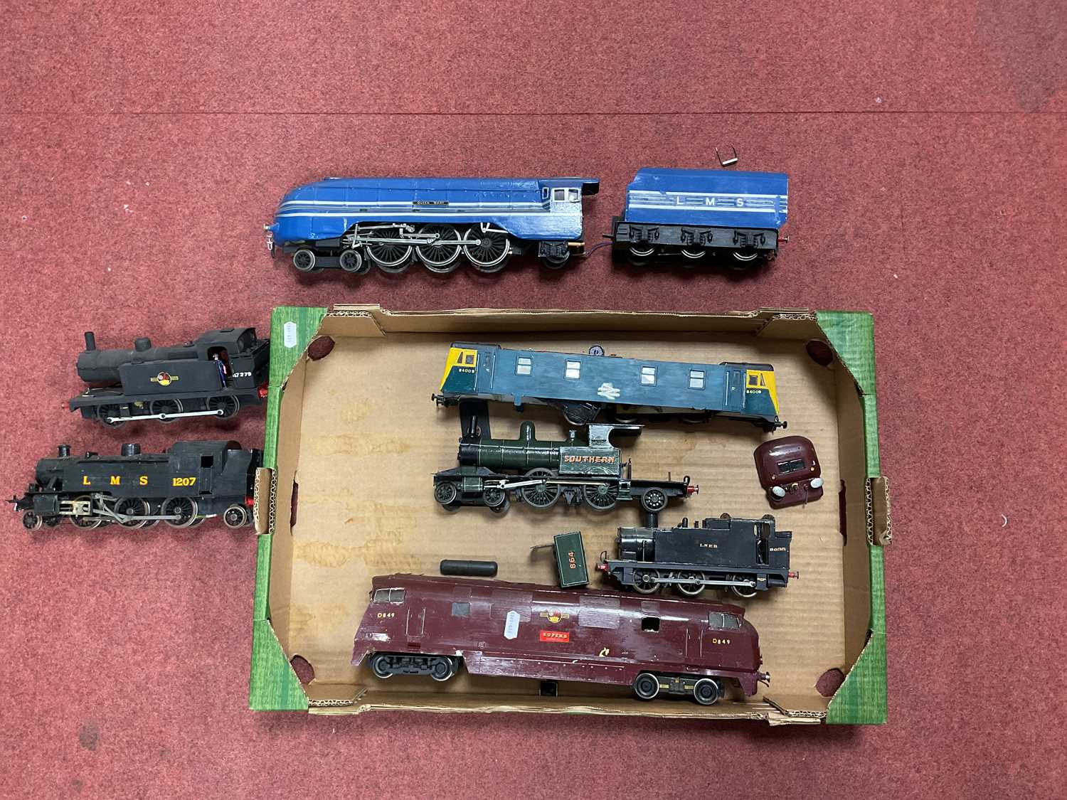 Lot 434 - Five 'O' Gauge/7mm Kit Built Steam