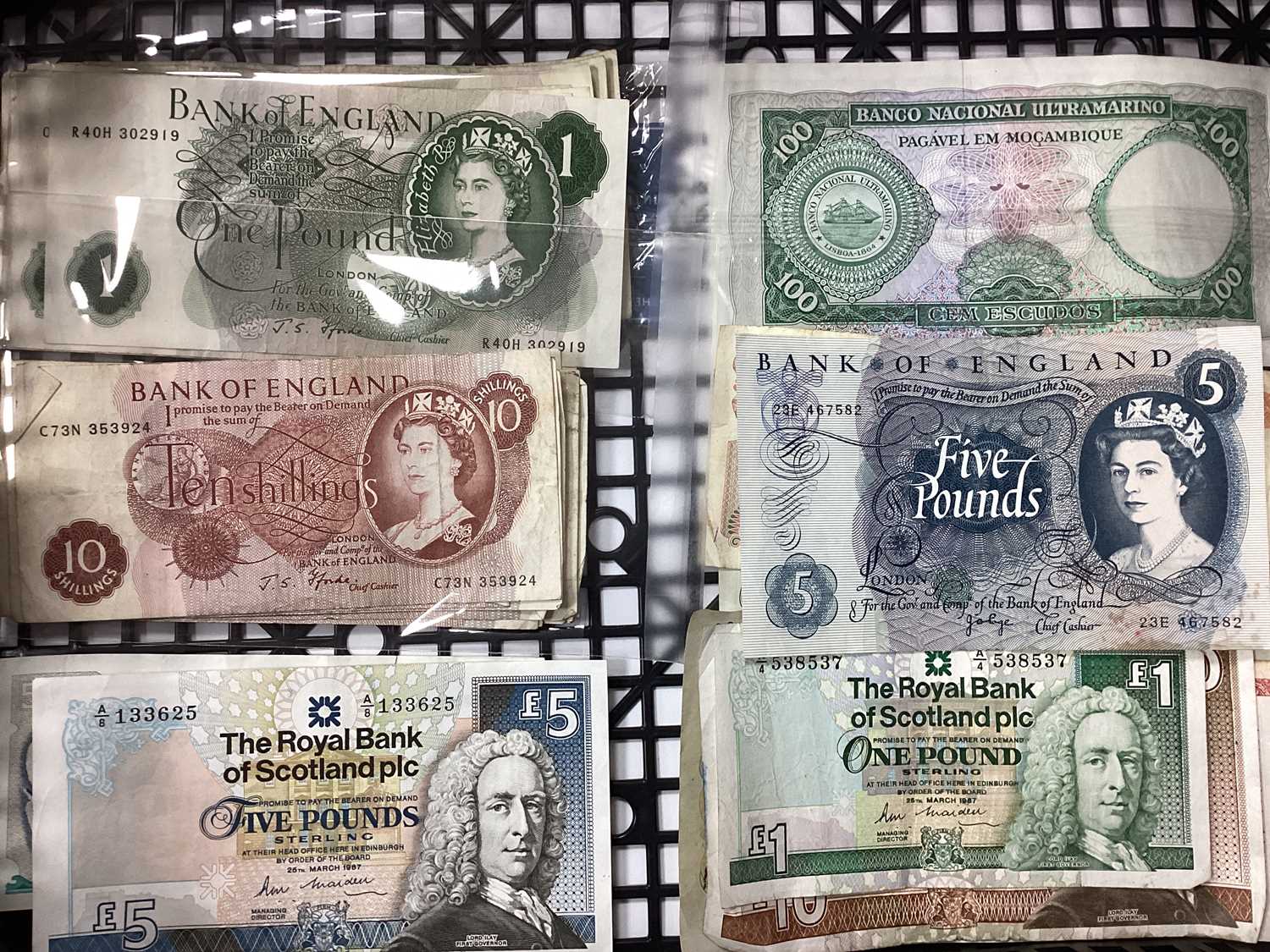 Lot 541 - Large Collection Of Mainly GB Banknotes,