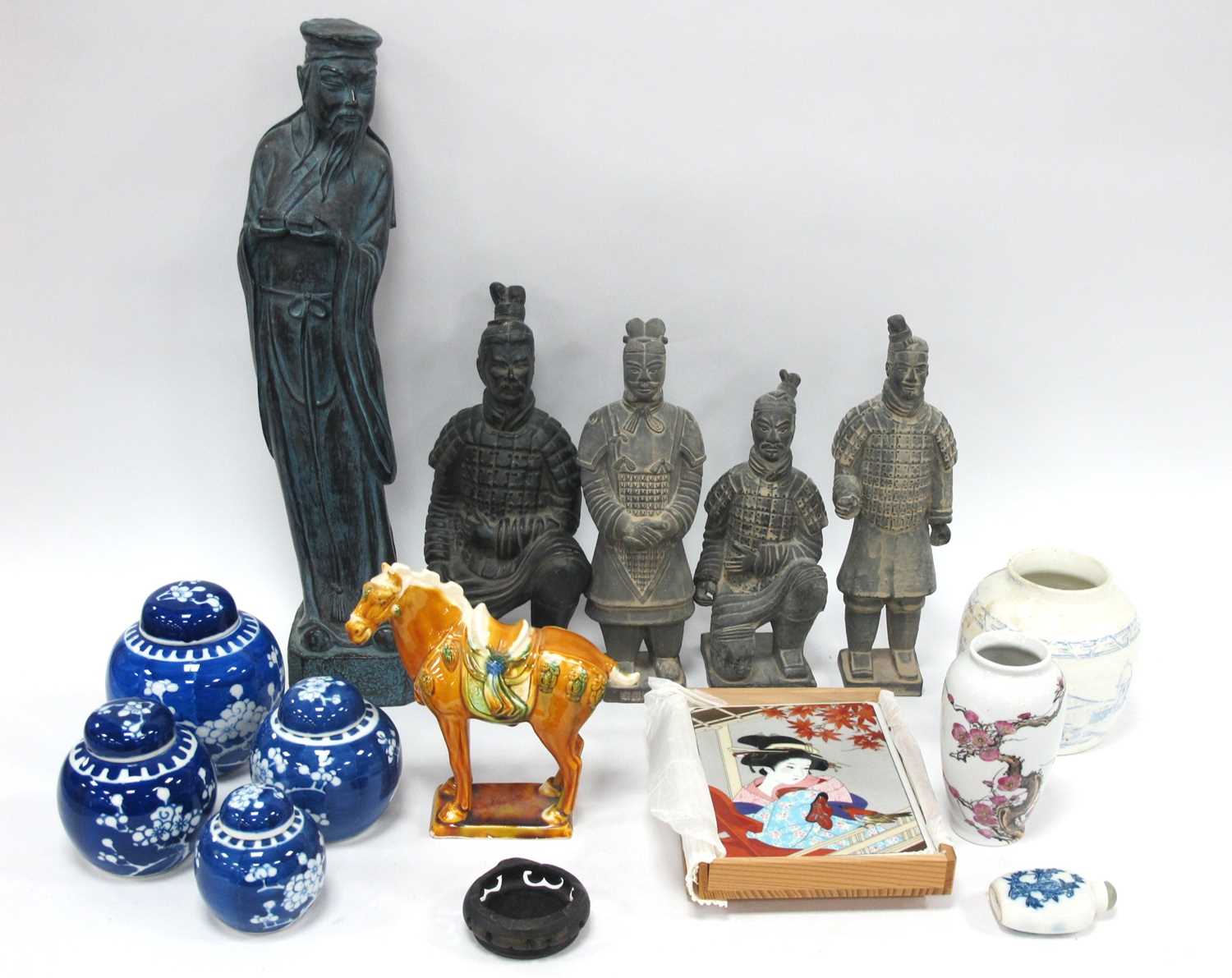Lot 1333 - Chinese Terracotta Army Figures, Tommy