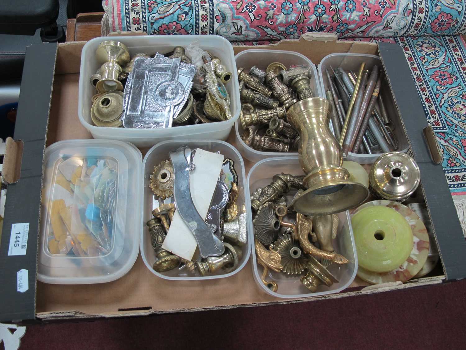 Lot 1445 - A quantity of trophy parts to include many