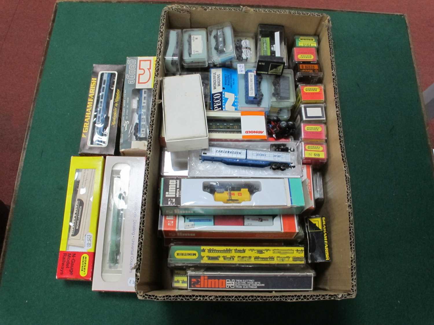 Lot 459 - Approximately Sixty 'N' Gauge/2mm