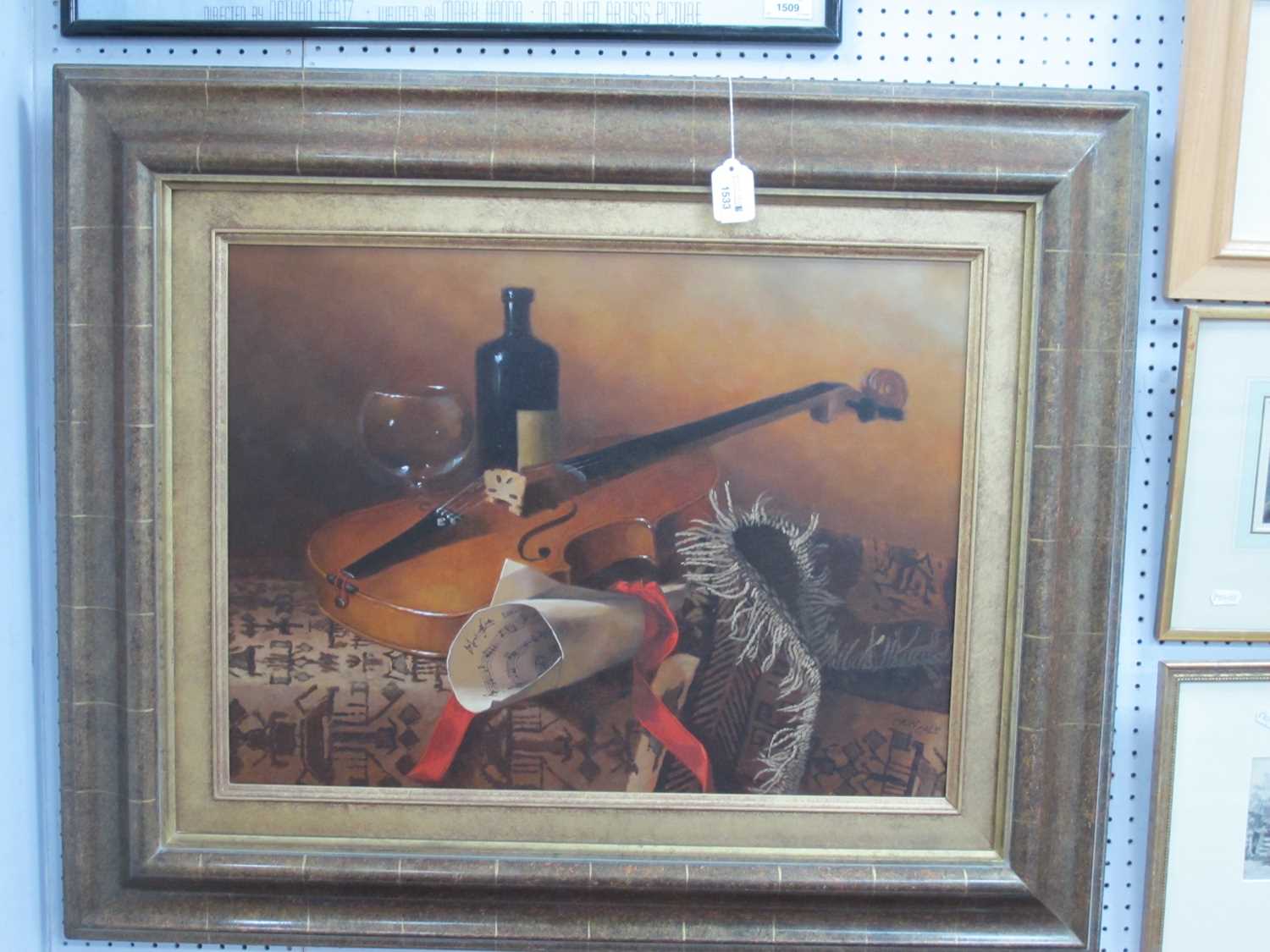 Lot 1454 - ARR*CRIN GALE (b.1947), Still Life with