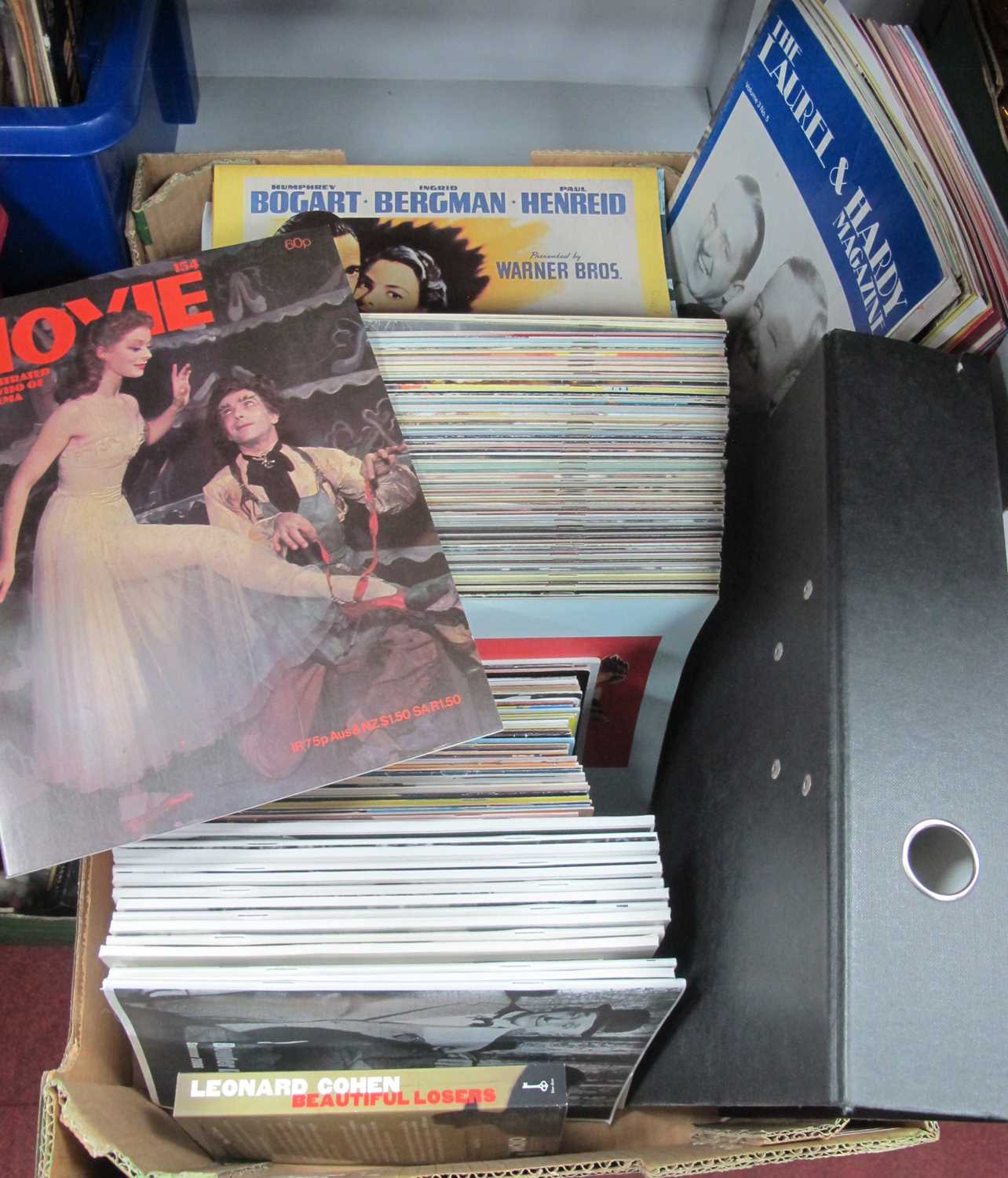 Lot 1026 - A large collection of magazines with a Film