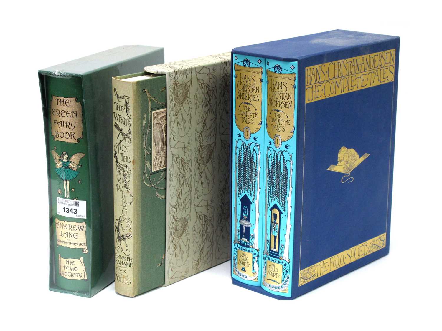 Lot 1343 - Four Folio Society Childrens Books, to