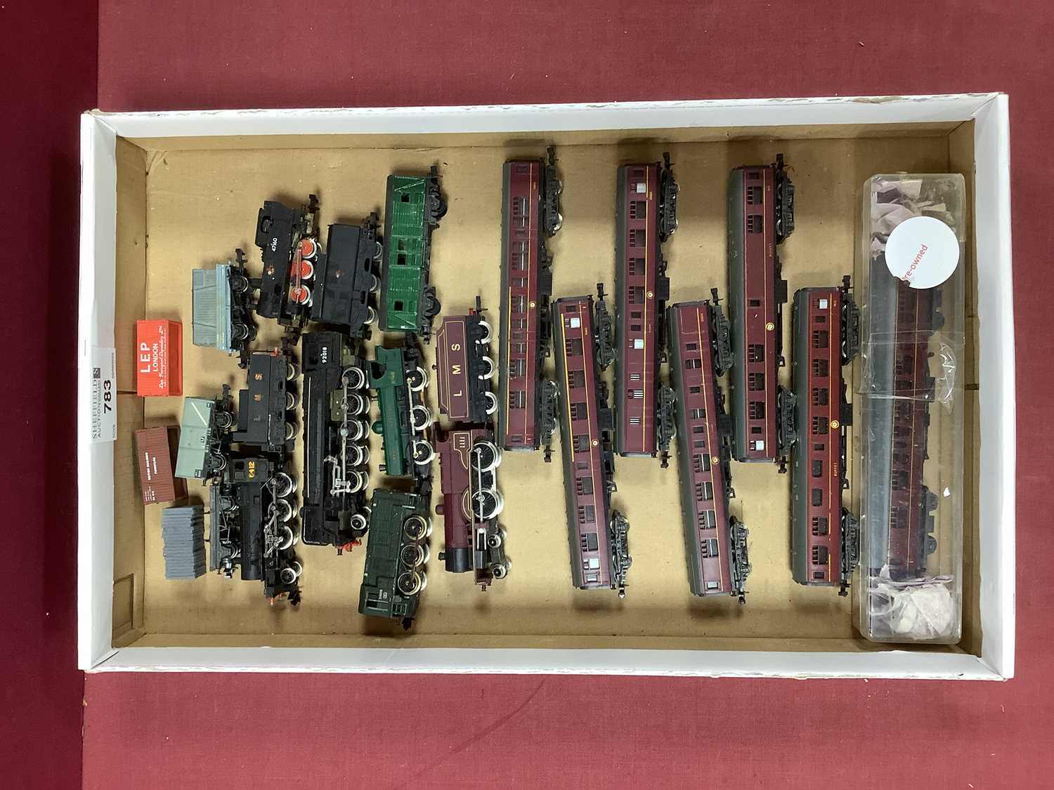 Lot 783 - Six British N gauge locomotives by Grafar