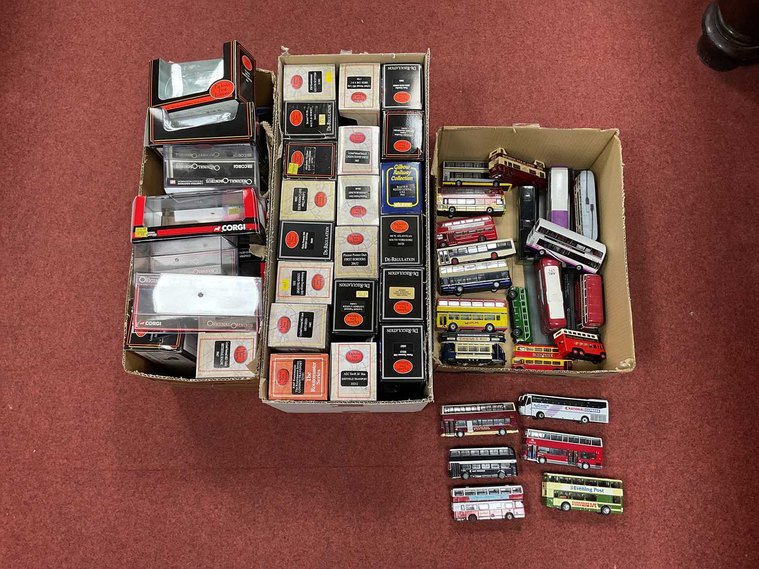 Lot 382 - Twenty Three Diecast Model Buses, Trams by